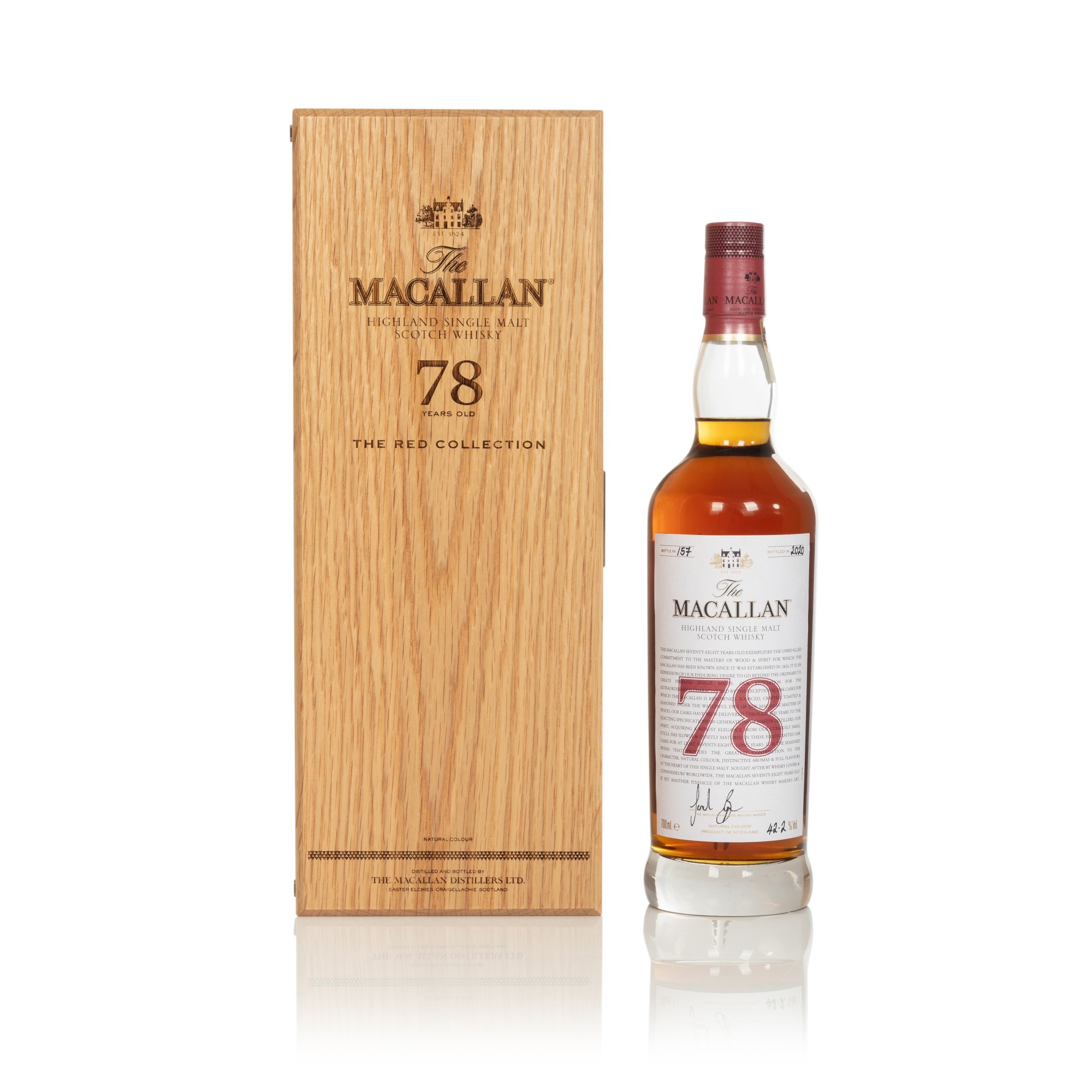 The Macallan The Red Collection 78 Year Old 42.2 abv NV (1 BT70) | Fine ...