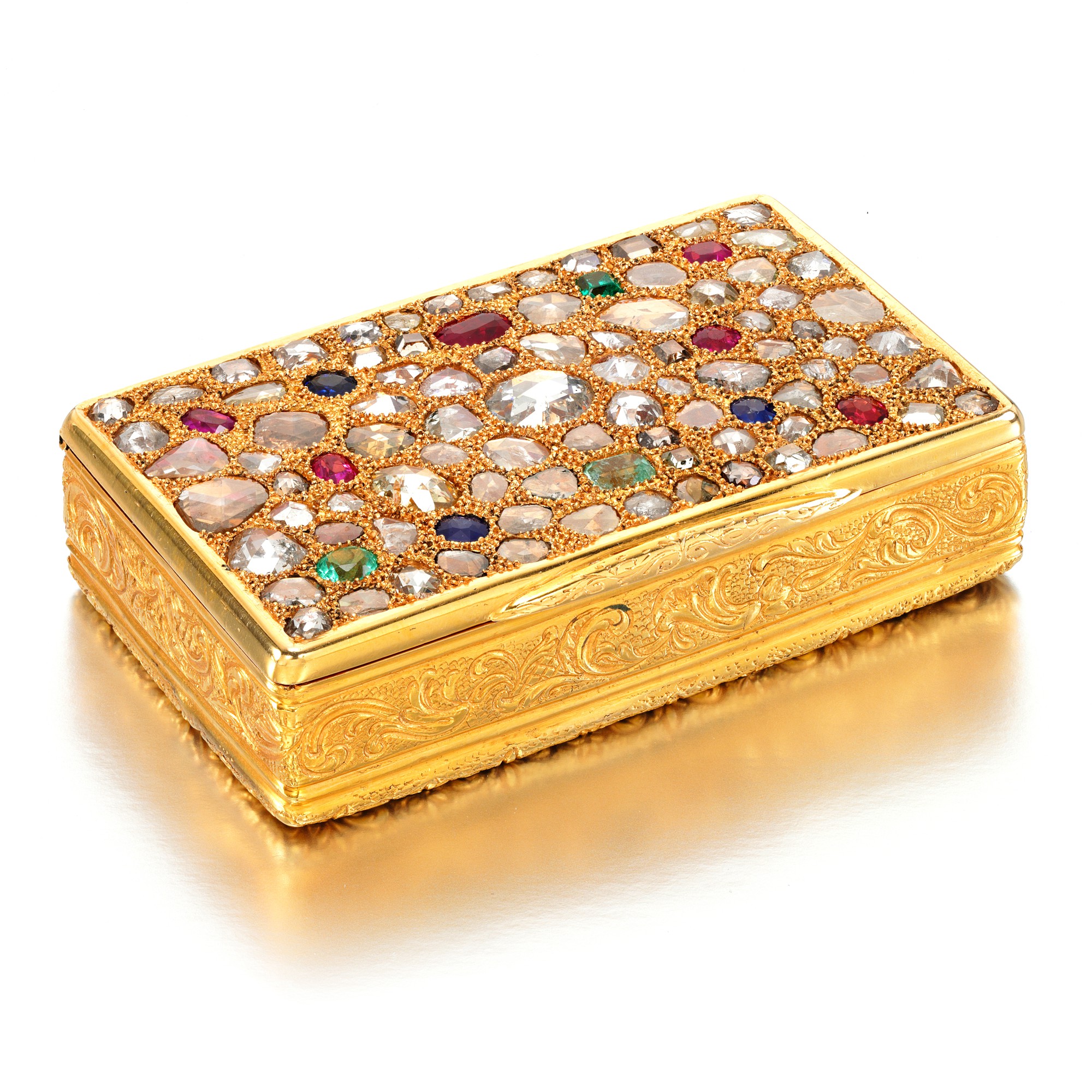Gem set and diamond box | The Weekly Edit: Fine Jewels | London | 2020 ...
