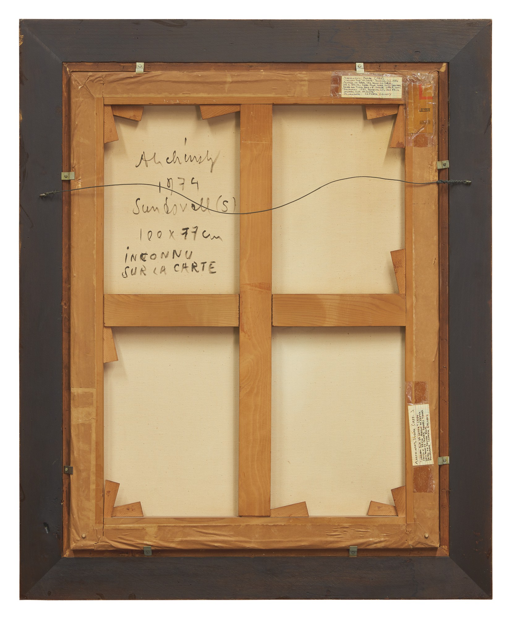 PIERRE ALECHINSKY | INCONNU SUR LA CARTE [UNKNOWN ON THE MAP ...