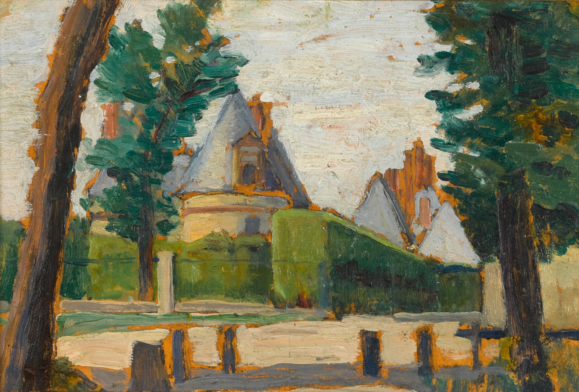 HENRI EDMOND CROSS | L’ENTRÉE DU CHÂTEAU | Impressionist & Modern Art ...