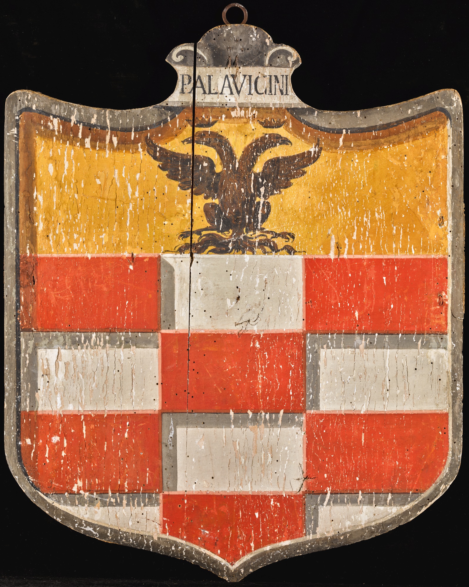 A GROUP OF FOUR PAINTED WOOD SHIELDS, 17TH CENTURY | Royal and Noble ...