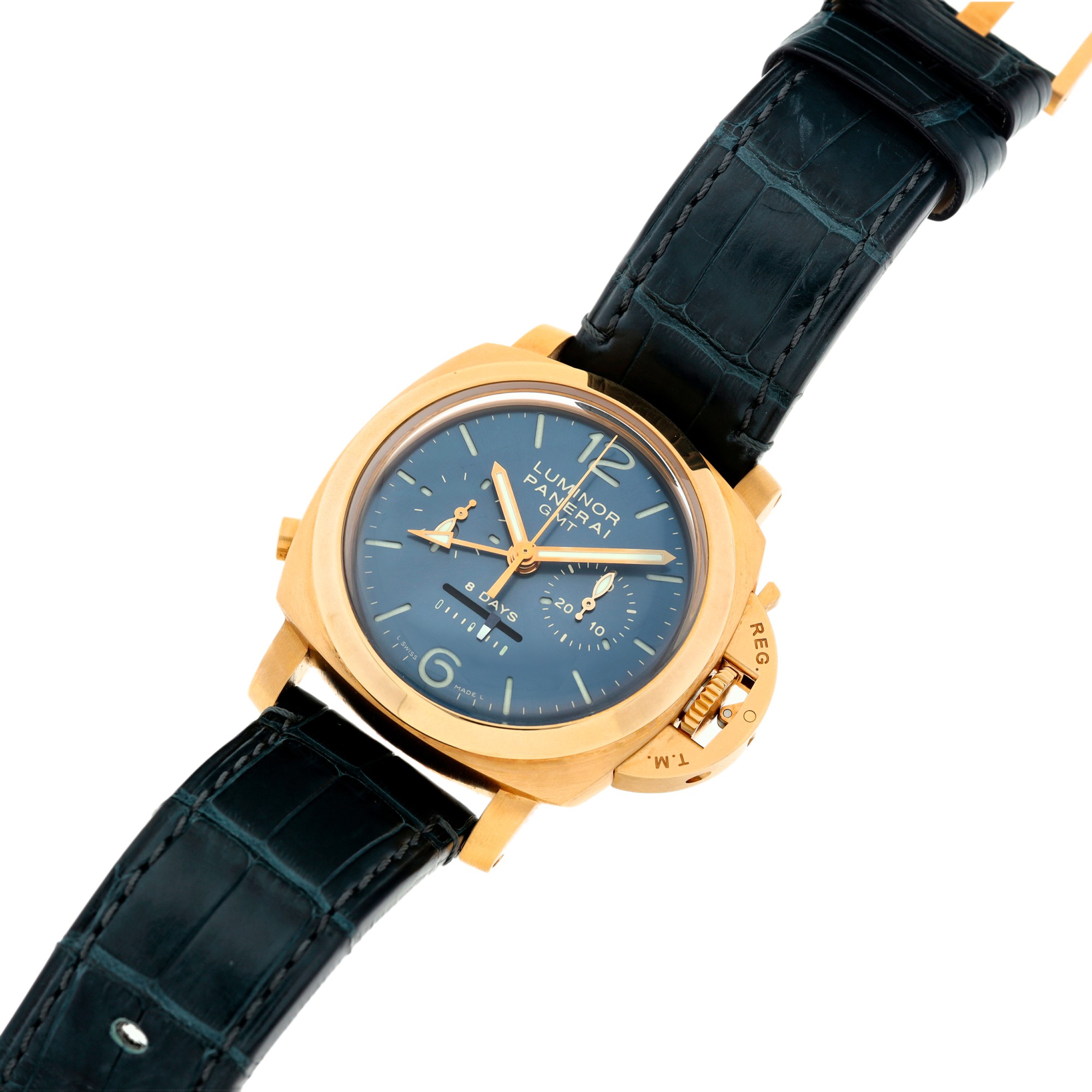 Reference PAM00277 Luminor 1950 8 Days Chrono Monopulsante GMT A ...