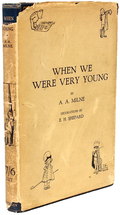 A.A. Milne Vintage When We Were Very Young Signed Available For ...