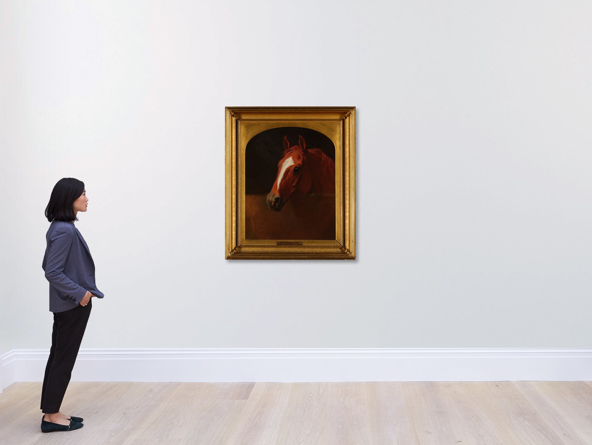 Mary Hadley in a Loose Box | Sporting Life | 2022 | Sotheby's