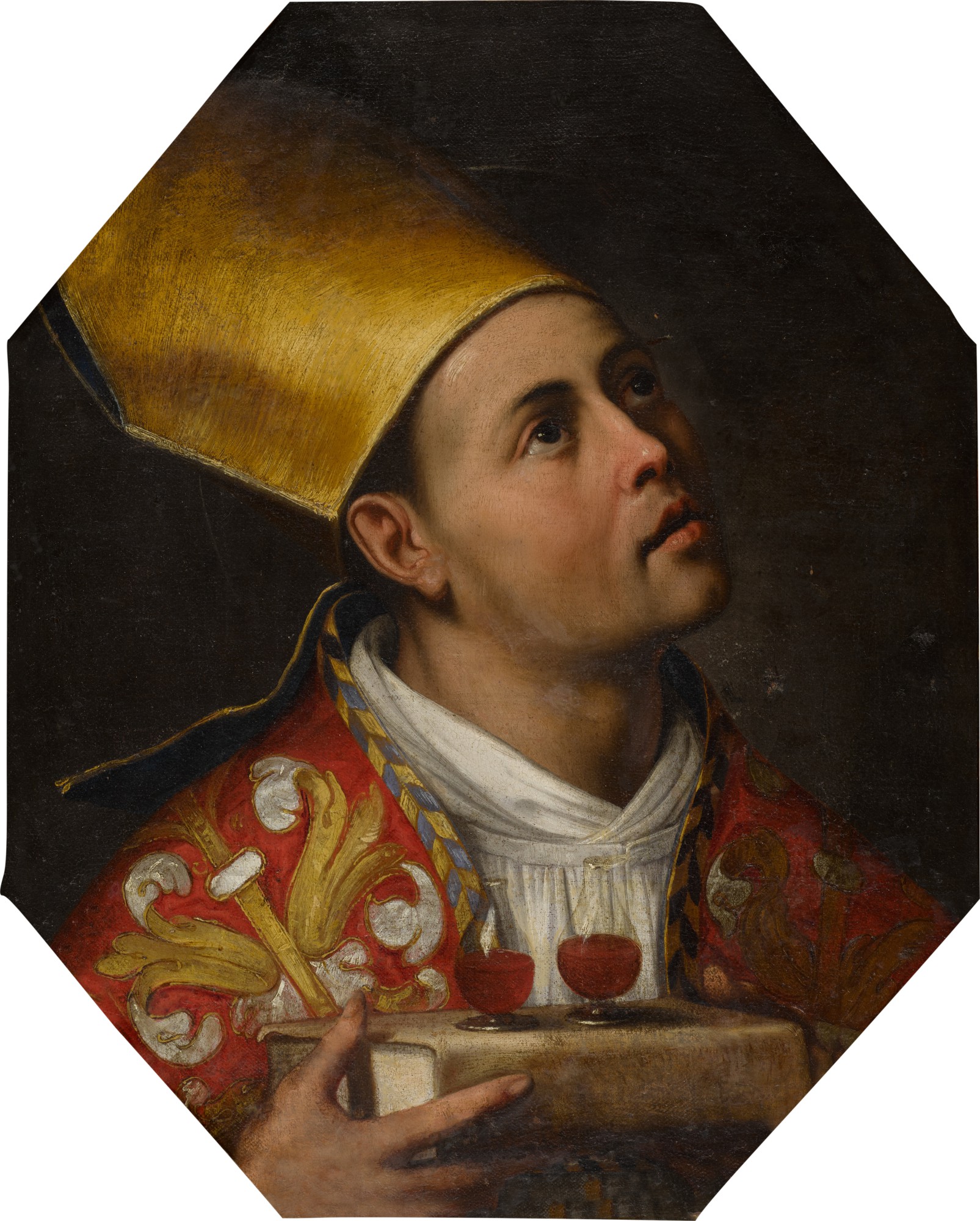 St. Januarius holding vials of his blood | Master Paintings and ...