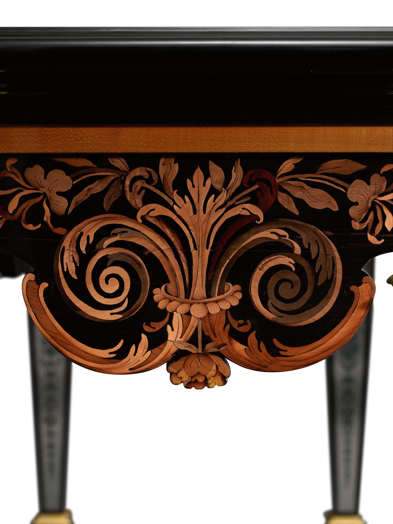 A Louis XIV marquetry console table, circa 1675-1680, attributed to ...