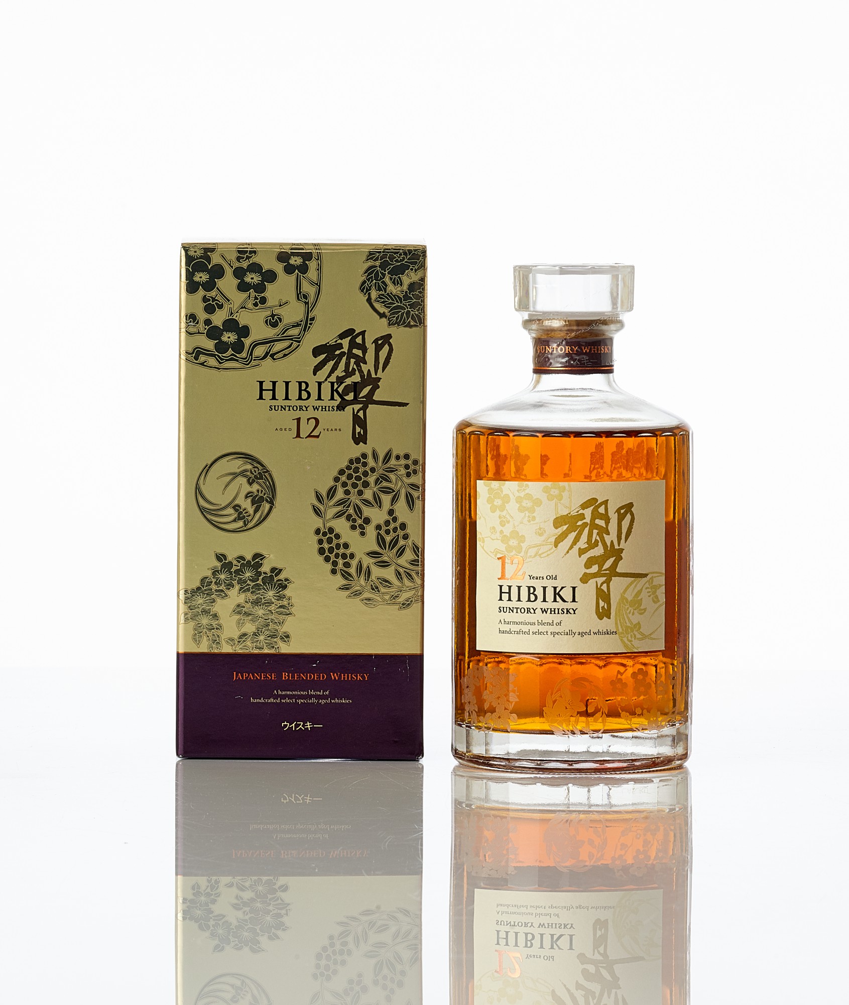 響 Hibiki 12 Year Old Kacho Fugetsu Limited Edition 43.0 abv NV (1 BT70) | Distilled | Whisky ...