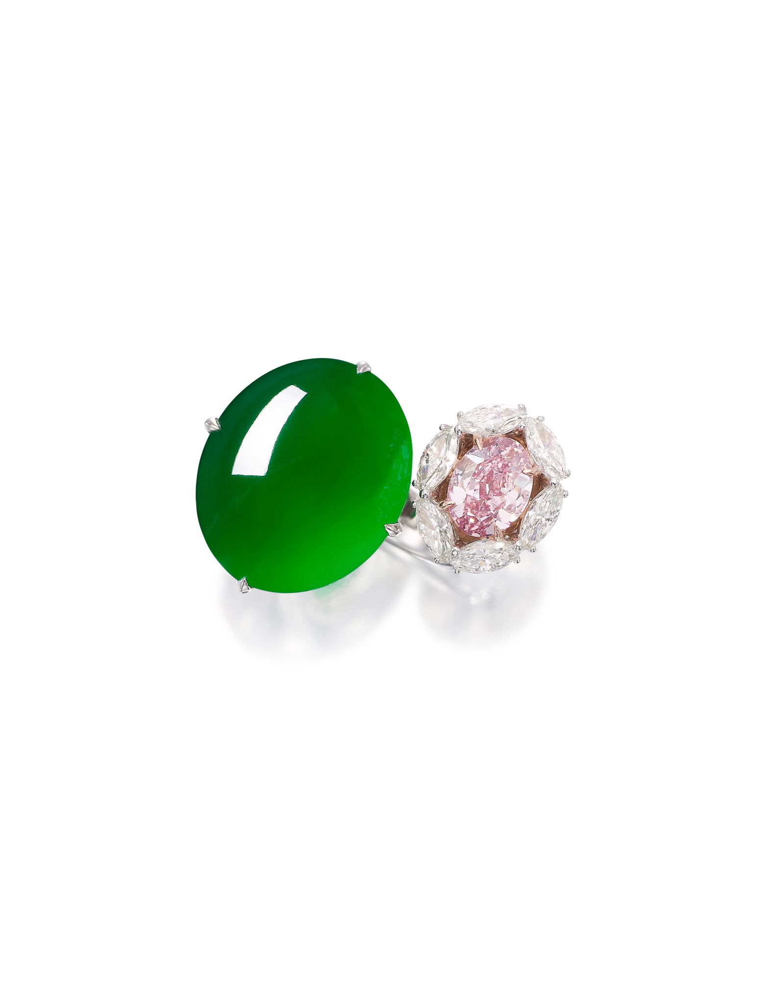 DESIGNED BY NICHOLAS LIEOU | A UNIQUE AND RARE JADEITE, FANCY VIVID ...