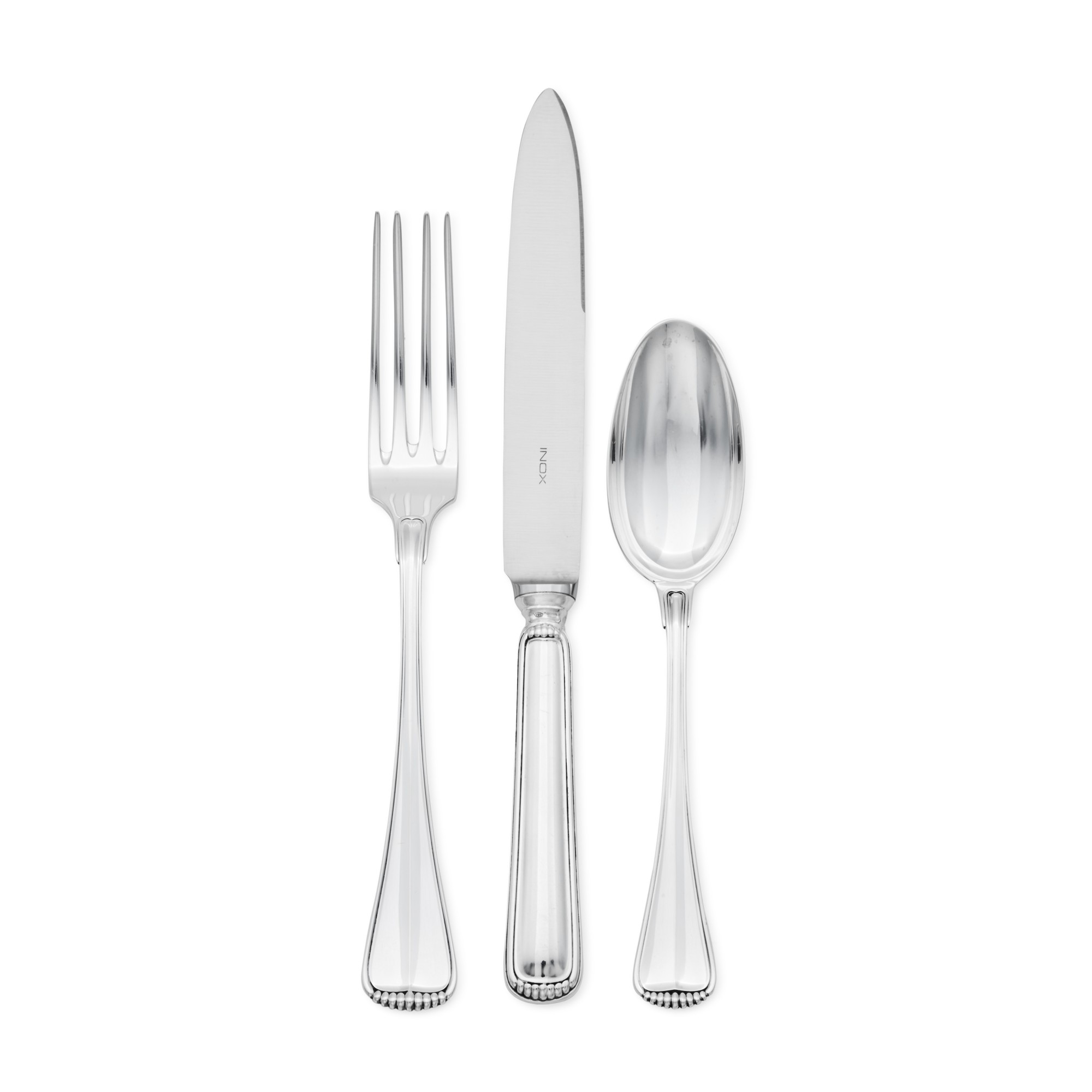 An extensive Italian silver Milano pattern flatware service, Gianmaria ...
