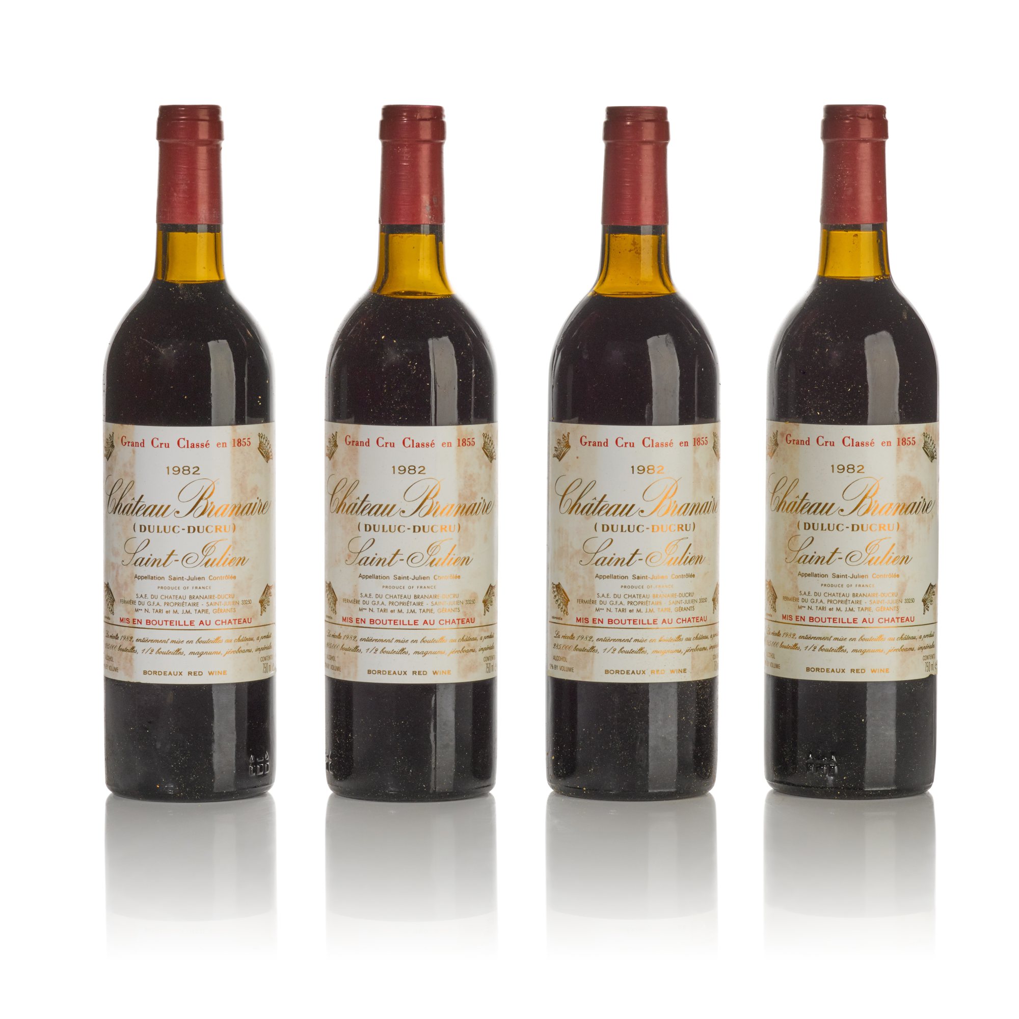 Château Branaire Ducru 1982 (12 BT) | The Adrian Bowden Collection ...