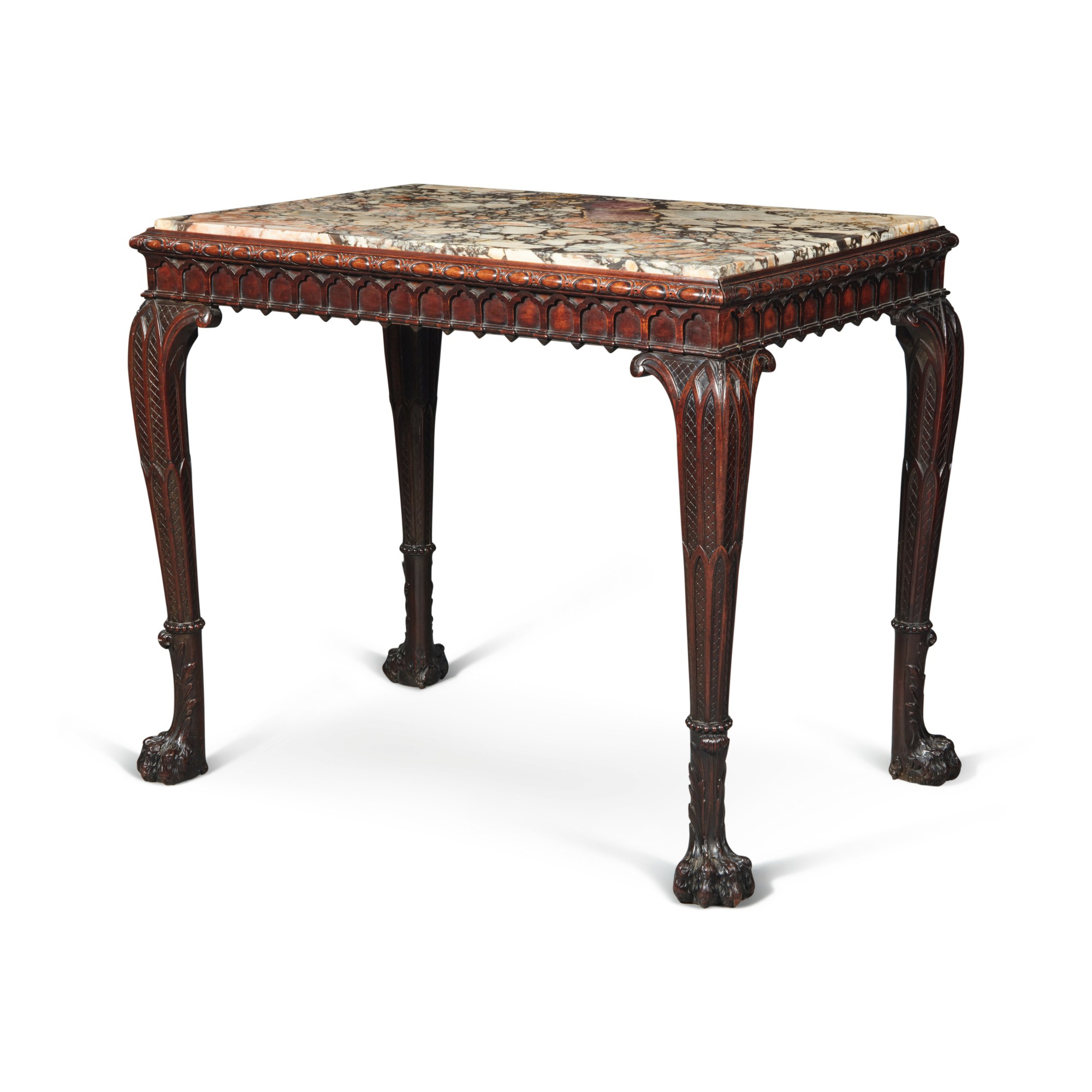 A George II Style Mahogany Pier Table, 19th Century | Style: New York ...