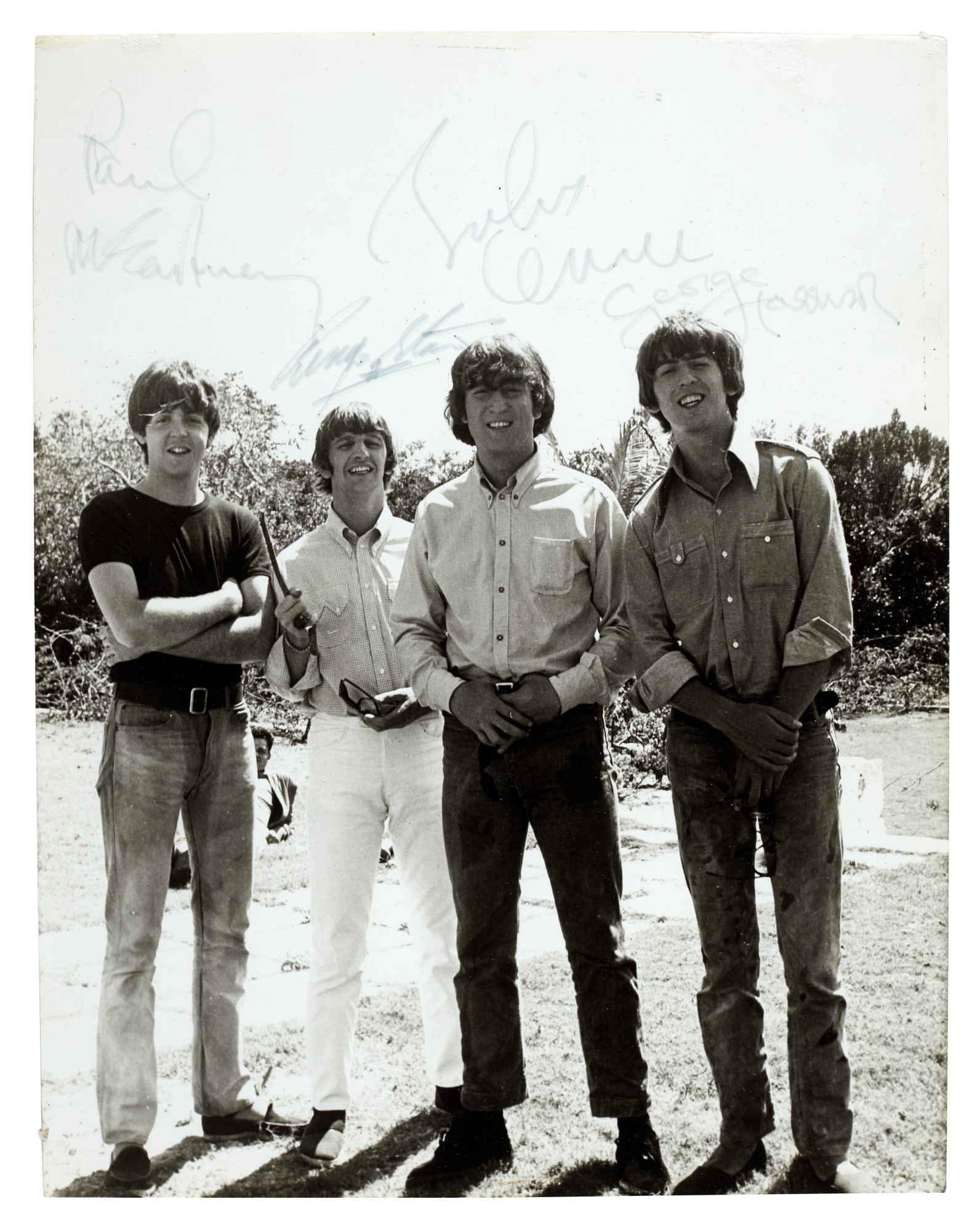 The Beatles | Signed photograph, [1965] | The Beatles | 2021 | Sotheby's