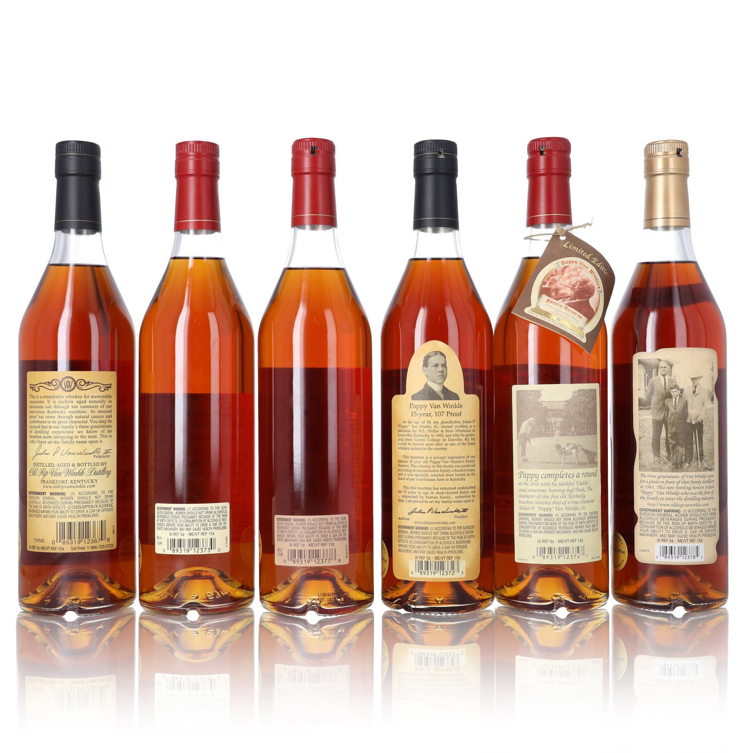 Pappy Van Winkle Vertical NV (6 BT75) | Whisky & Whiskey | Seasonal ...