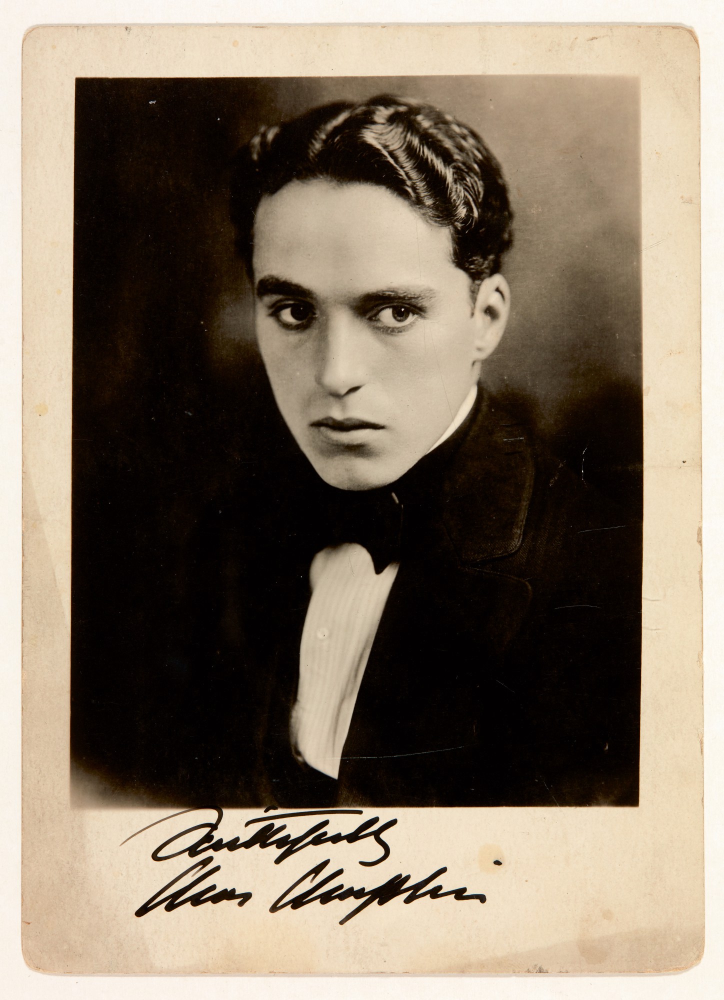 CHAPLIN | photographic portrait signed, c. 1910s | The Collection of a ...
