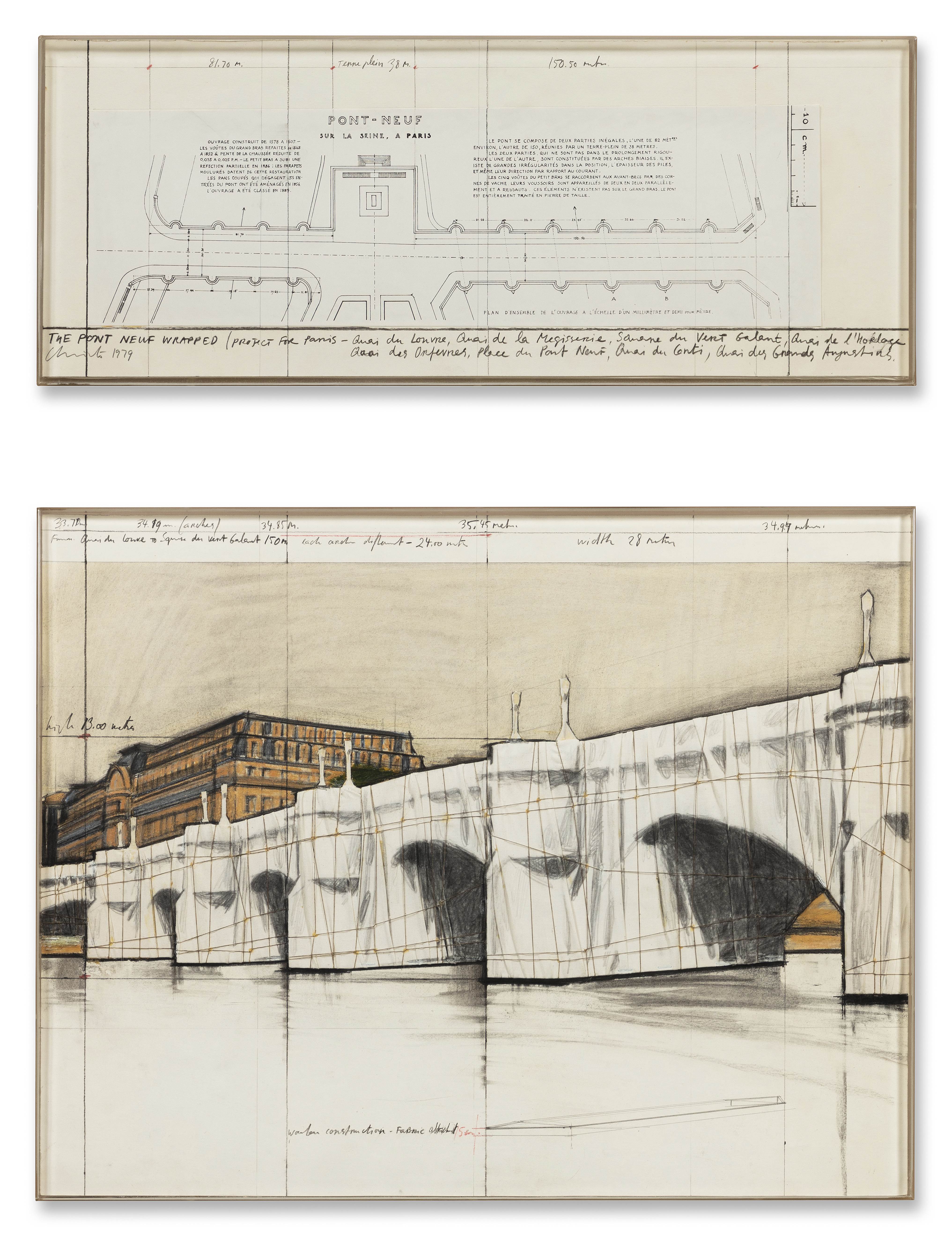 The Pont Neuf Wrapped (Project for Paris) | Art Contemporain Day ...