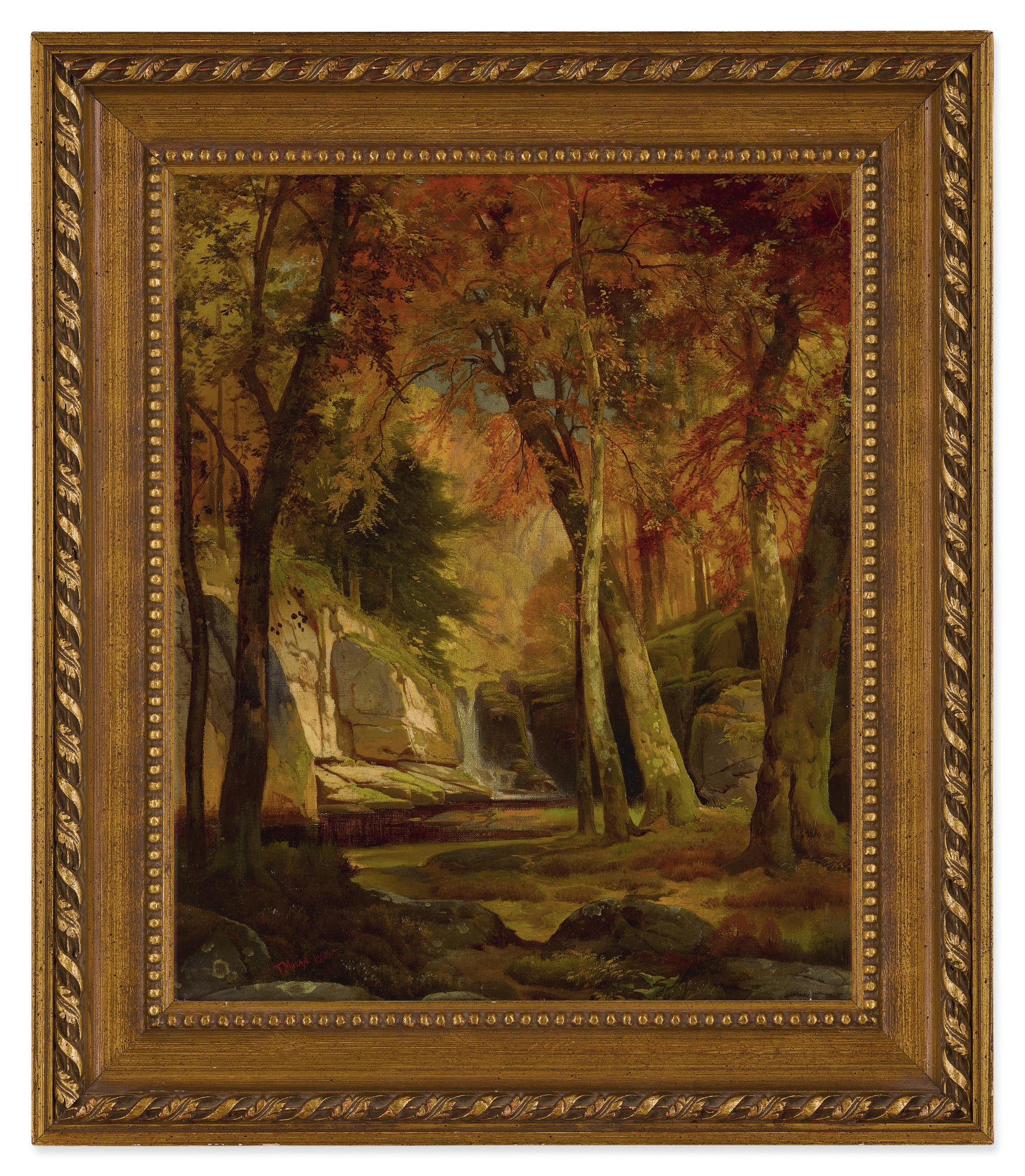 THOMAS MORAN | AUTUMN WOOD SCENE | American Art | 2020 | Sotheby's