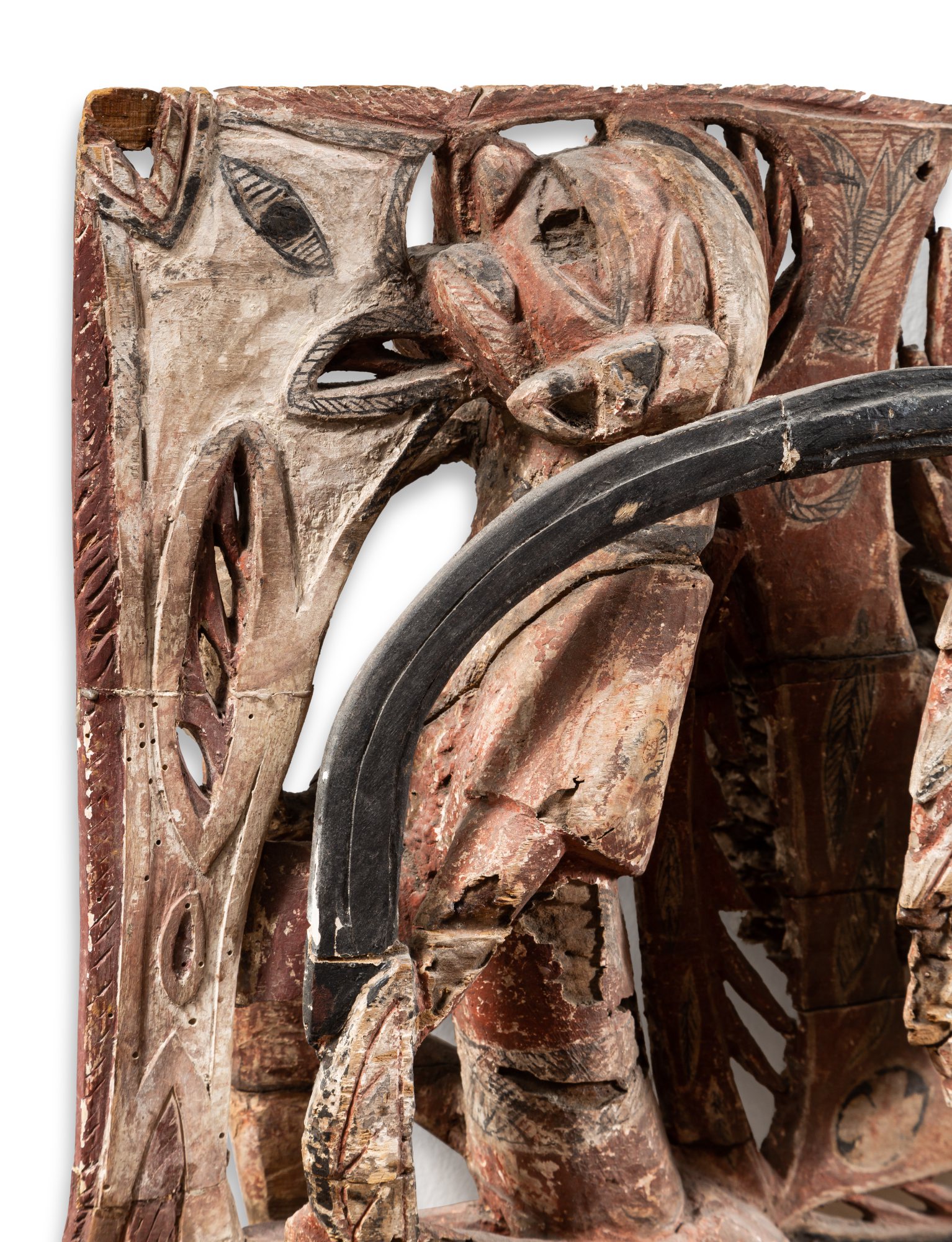 Frise, Malagan, Nouvelle-Irlande, Archipel Bismarck | Malagan Frieze ...