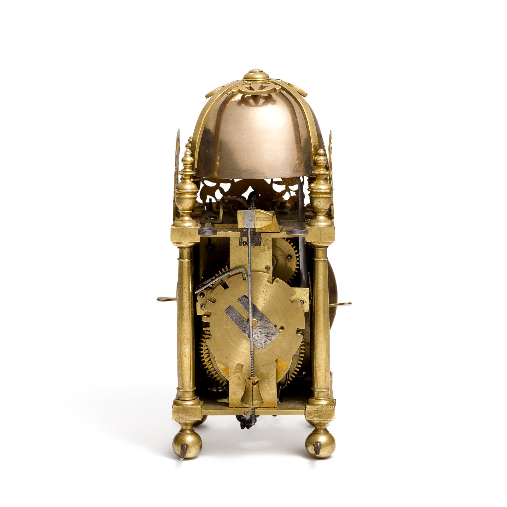 Joseph Knibb. A Brass Miniature Lantern Clock, Oxford, circa 1670 ...