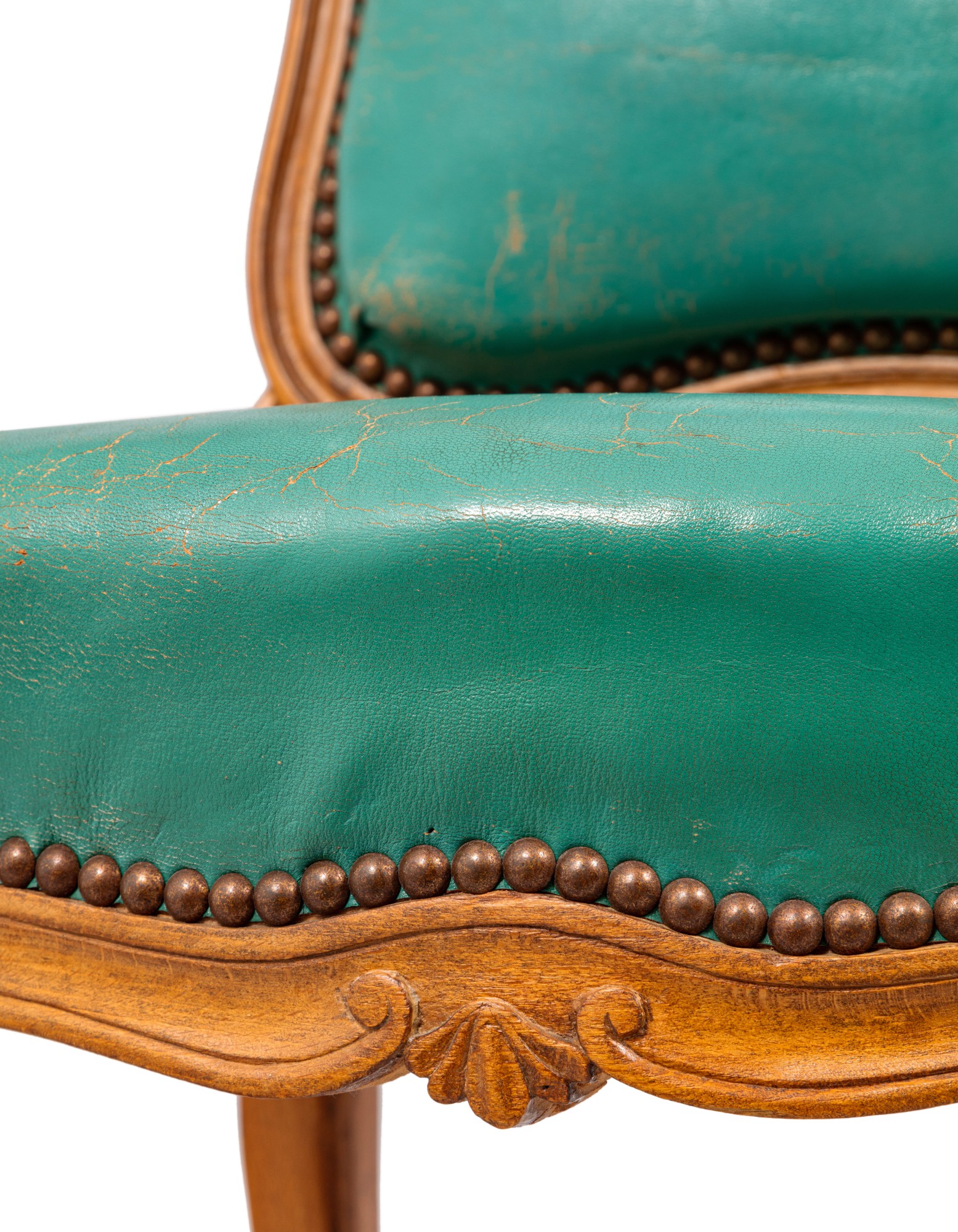 A set of four beechwood chairs, Louis XV, circa 1750, stamped by Etienne Meunier | Suite de ...