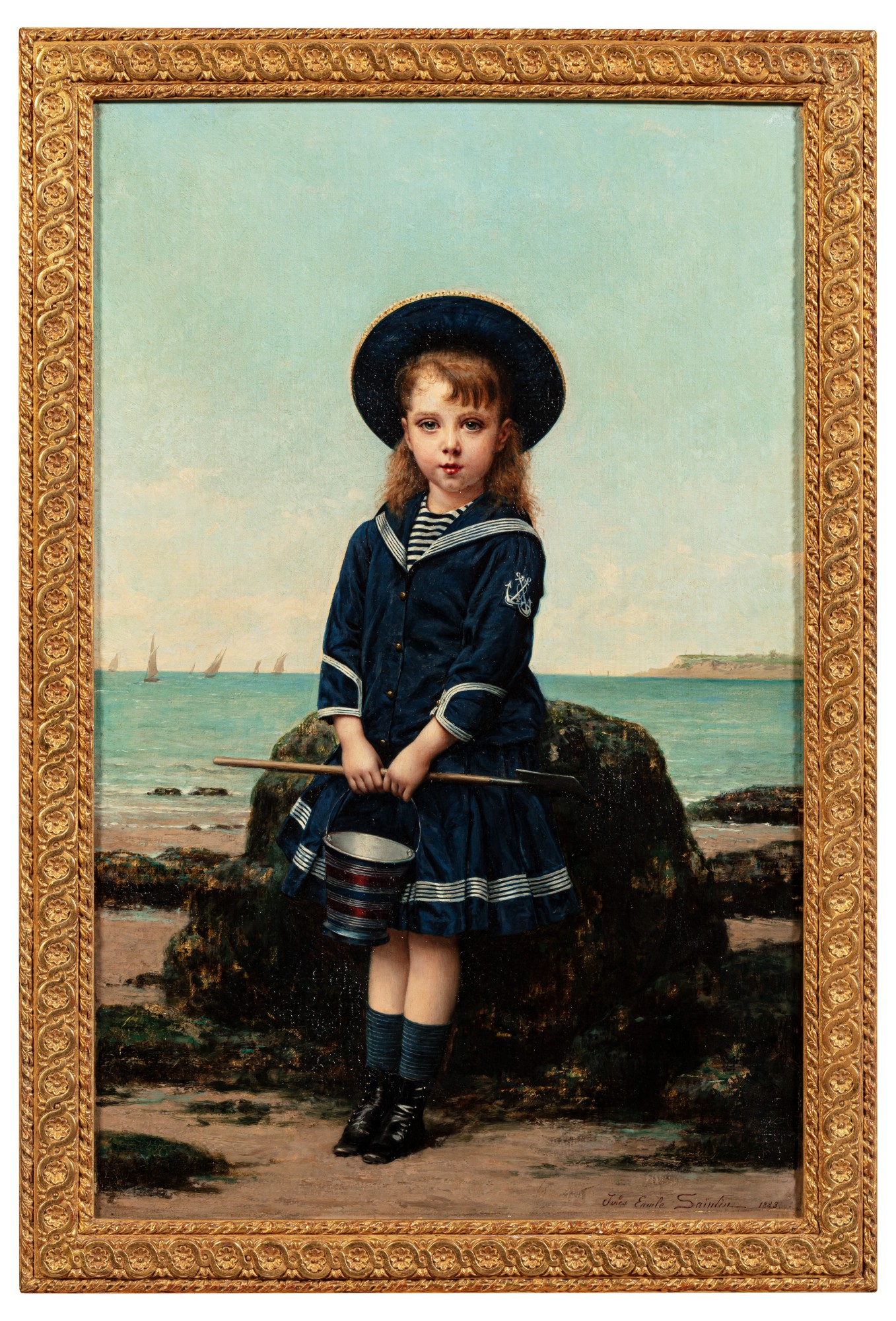 JULES EMILE SAINTIN | THE SMALL FISHERWOMAN | Collection Jacques et ...