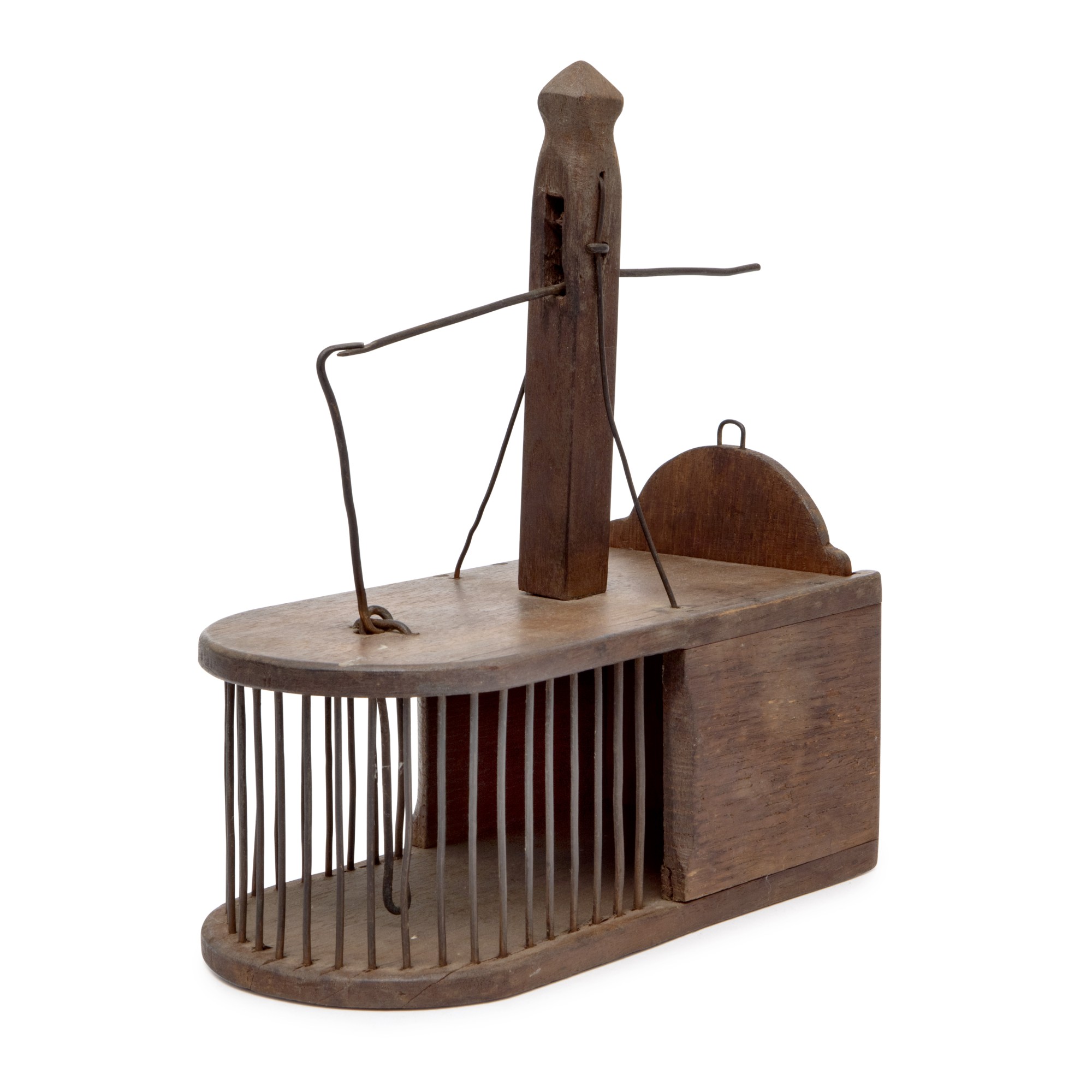 American Oak and Walnut Mouse Trap, Early 19th Century | The William K ...