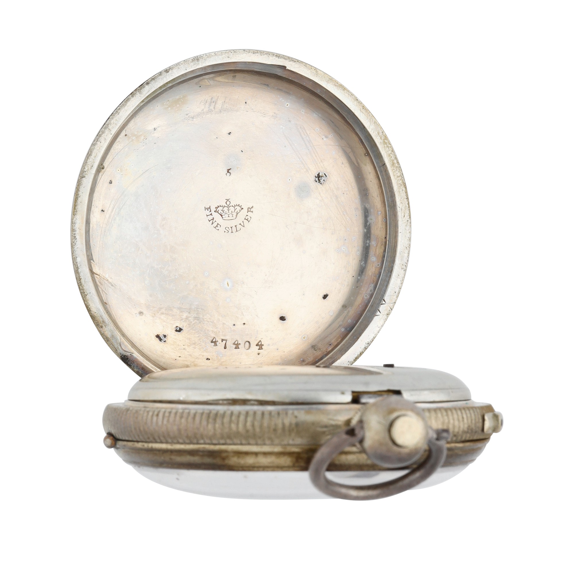 Swiss An open-faced duplex watch with mock pendulum signed Pateck ...