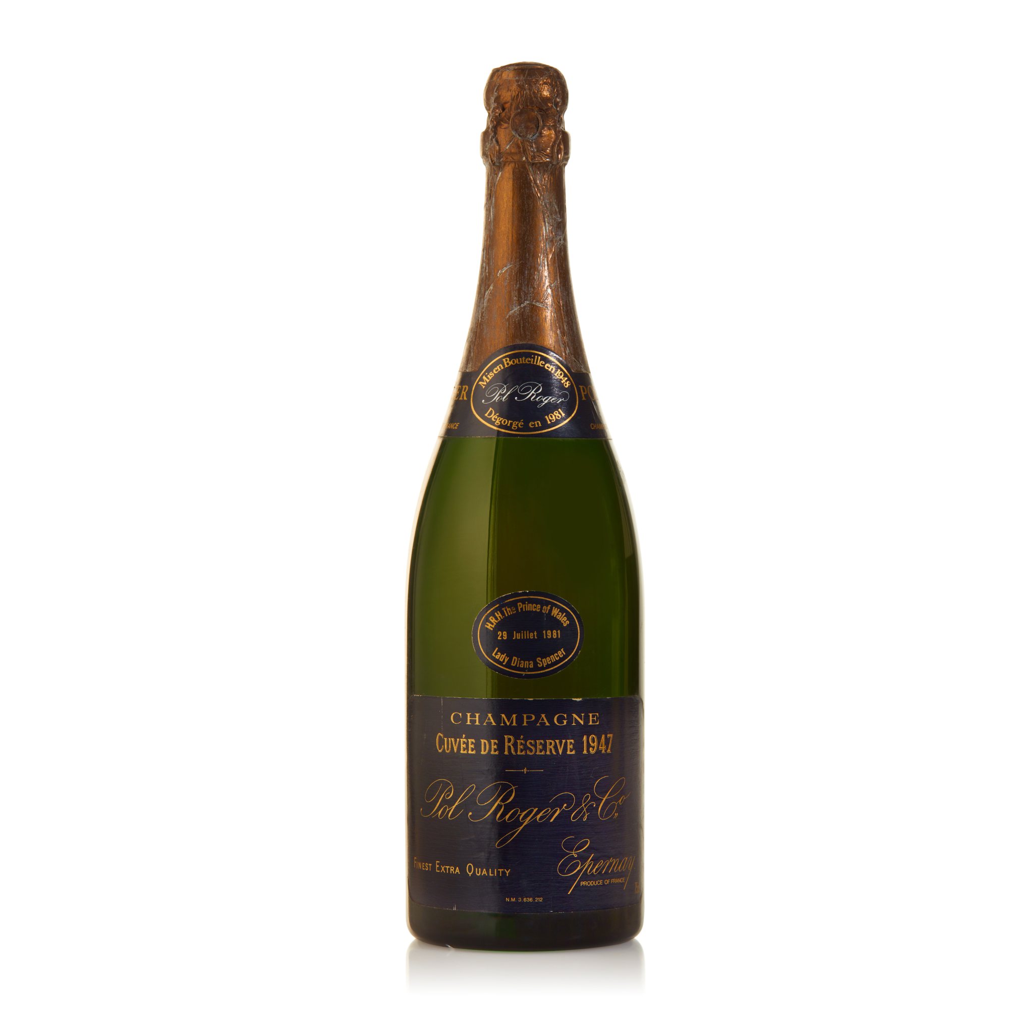 Pol Roger, Extra Cuvée de Réserve 1947 (1 BT) | A Celebration of ...