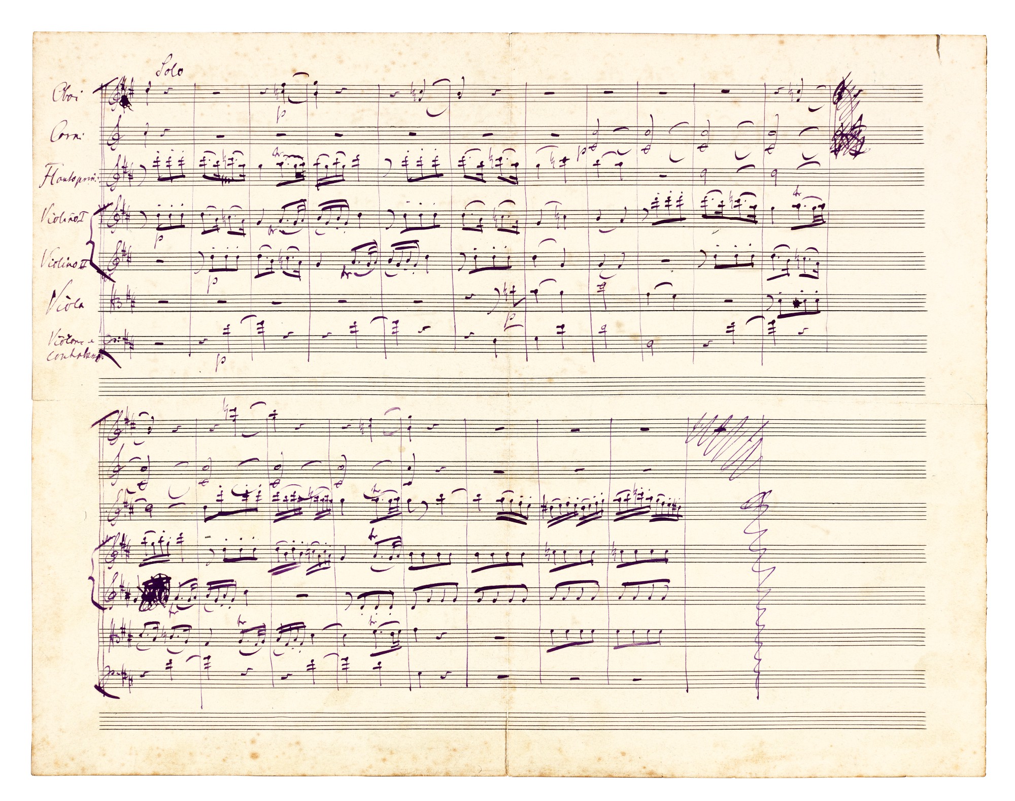 J. Brahms. The correspondence with Ernst Rudorff, 16 letters with ...