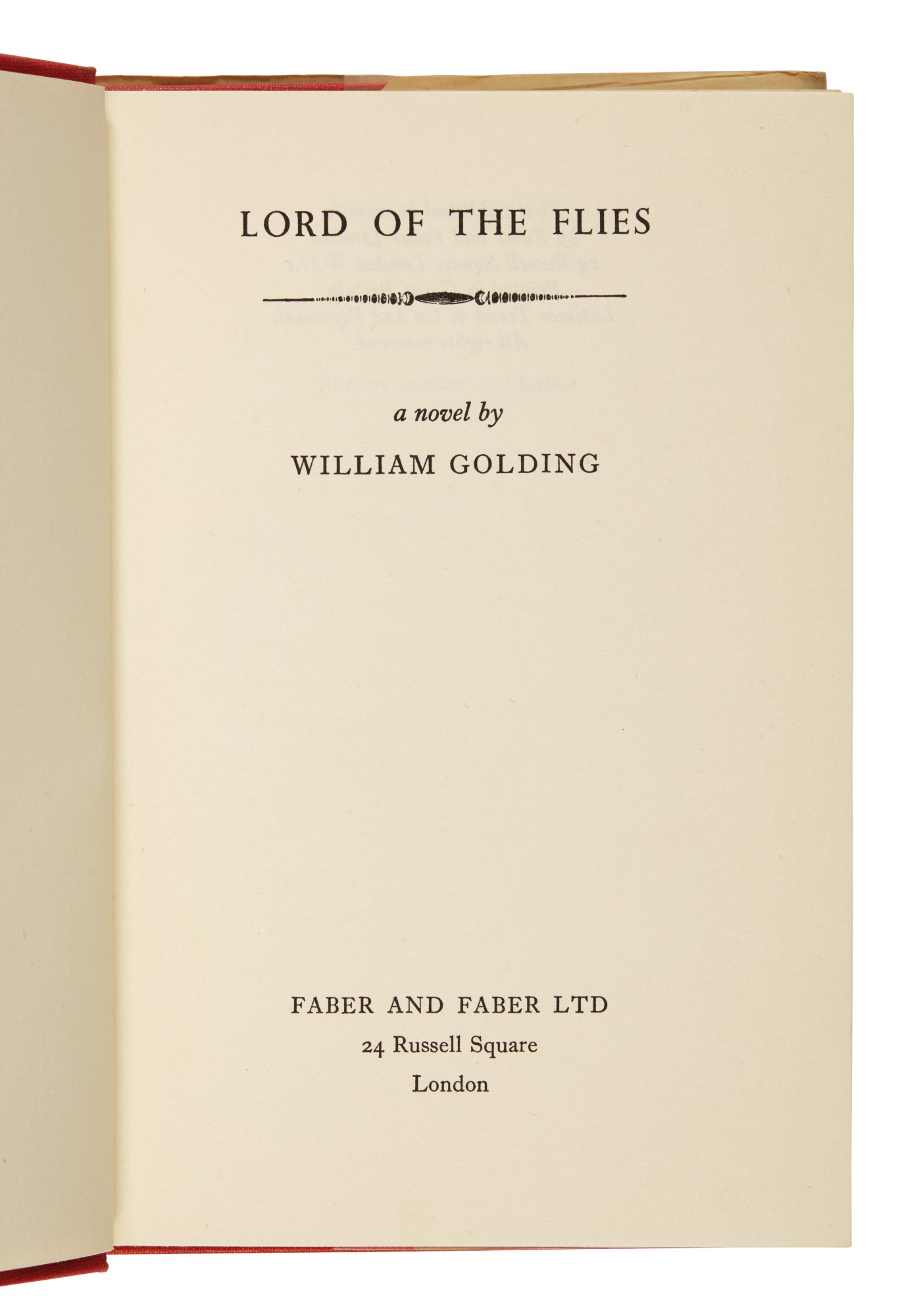 Golding, Lord of the Flies, 1954 | English Literature, History ...