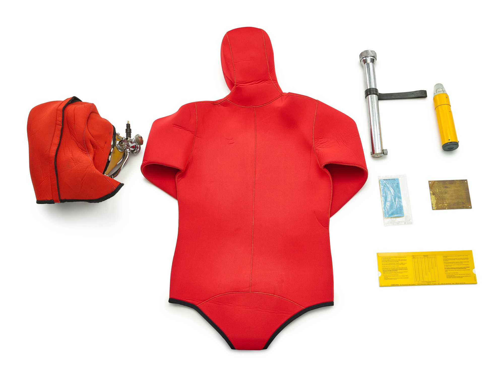COMEX | A VERY RARE SET OF DEEPSEA DIVING EQUIPMENT, CONSISTS OF A ...