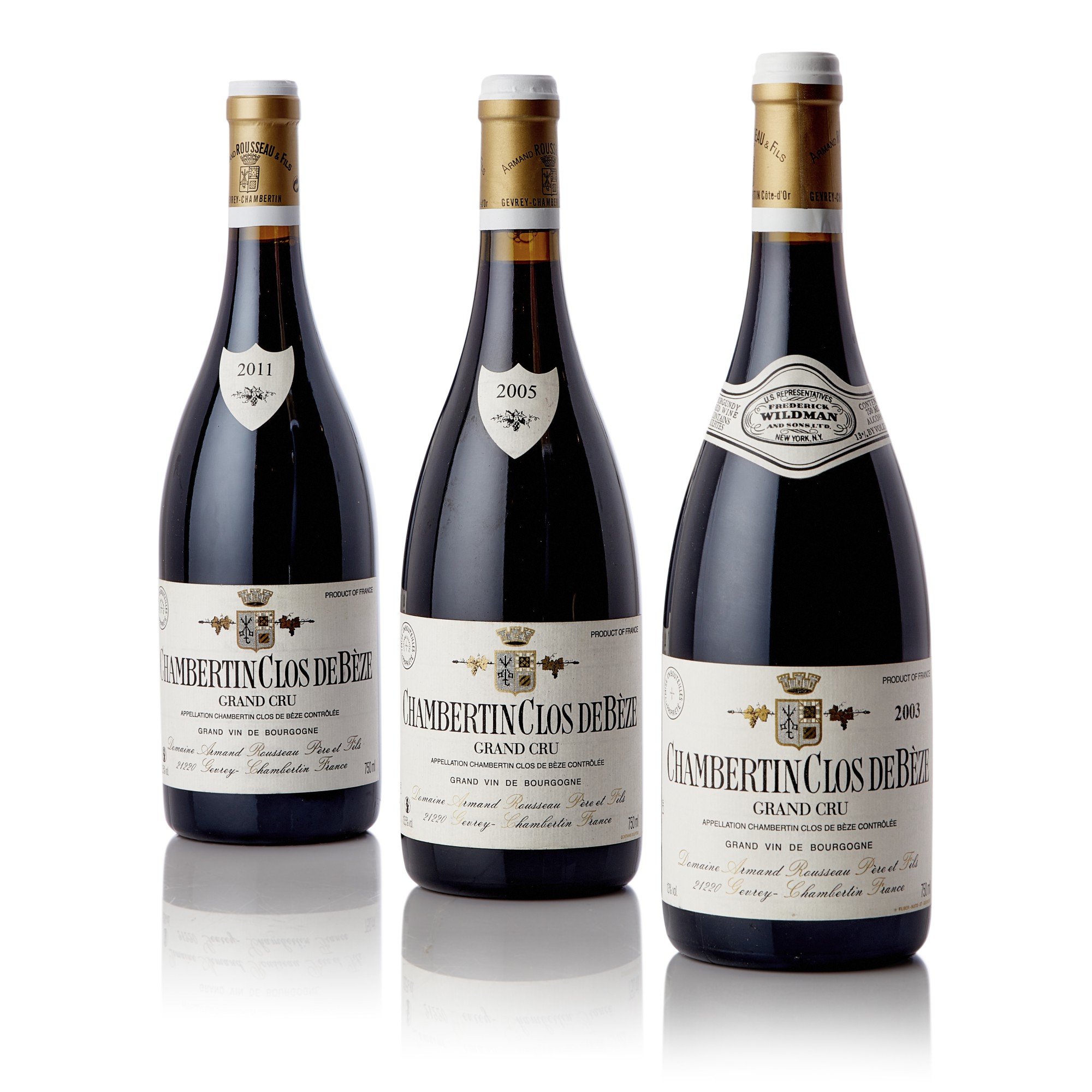 Chambertin, Clos de Bèze 2011 Domaine Armand Rousseau (3 BT) | Finest ...