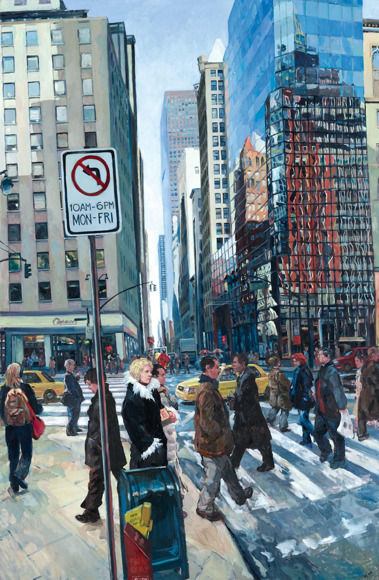 HECTOR MCDONNELL | NEAR GRAND CENTRAL STATION | Irish Art | British ...