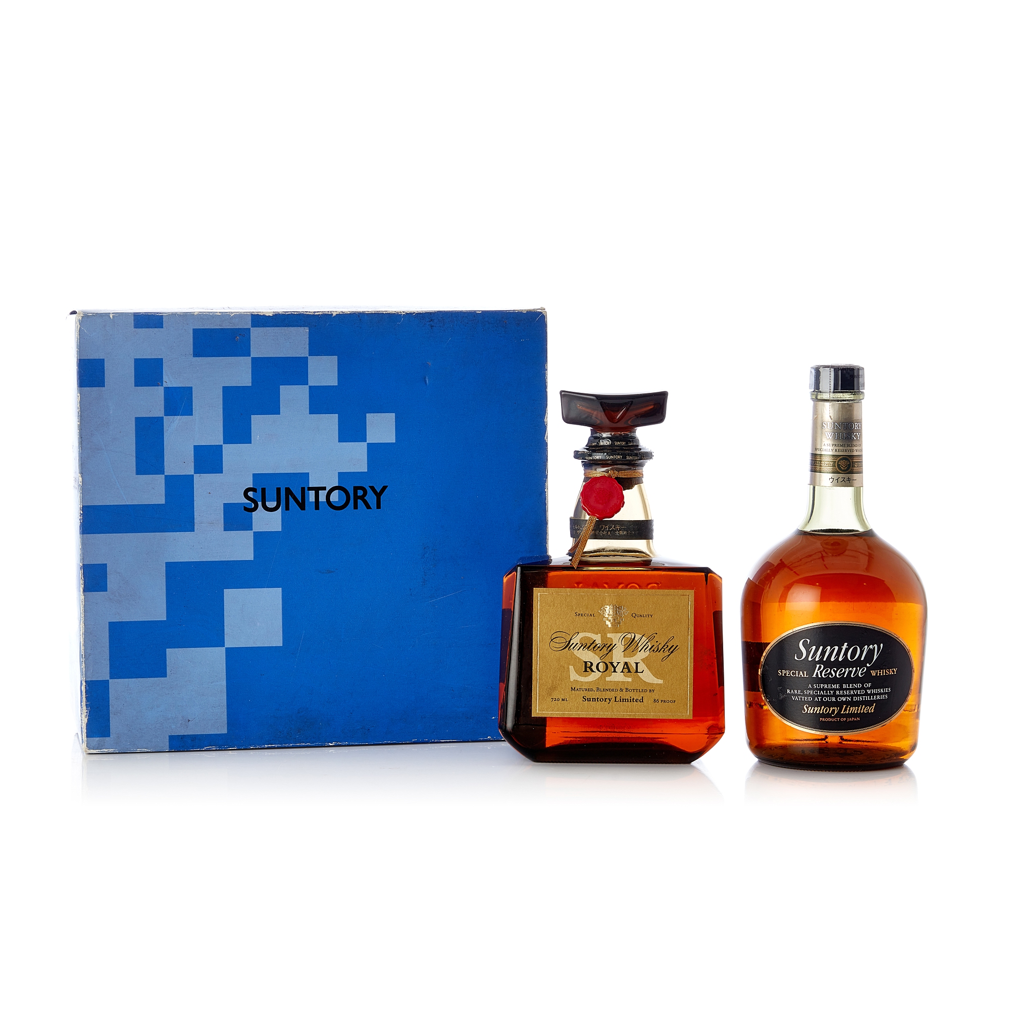 三得利 Suntory Royal and Special Reserve Whisky Set (1 BT72, 1 BT75 ...