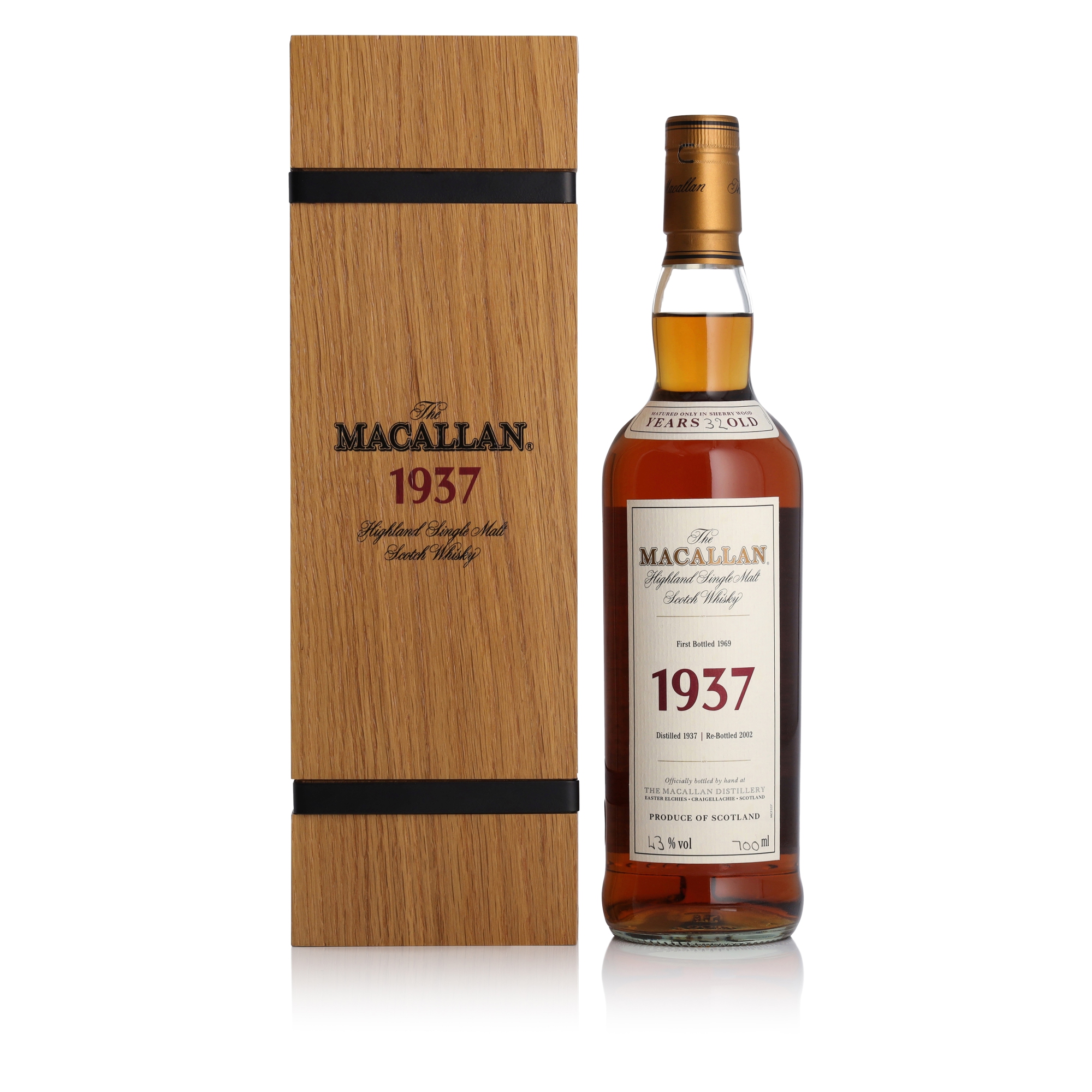 The Macallan Fine & Rare 32 Year Old 43.0 abv 1937 (1 BT 70cl) | The ...