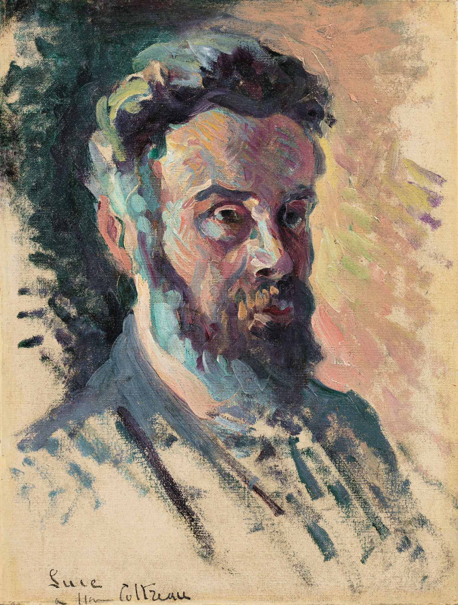 MAXIMILIEN LUCE | AUTOPORTRAIT DE LUCE | Art Impressionniste et Moderne ...