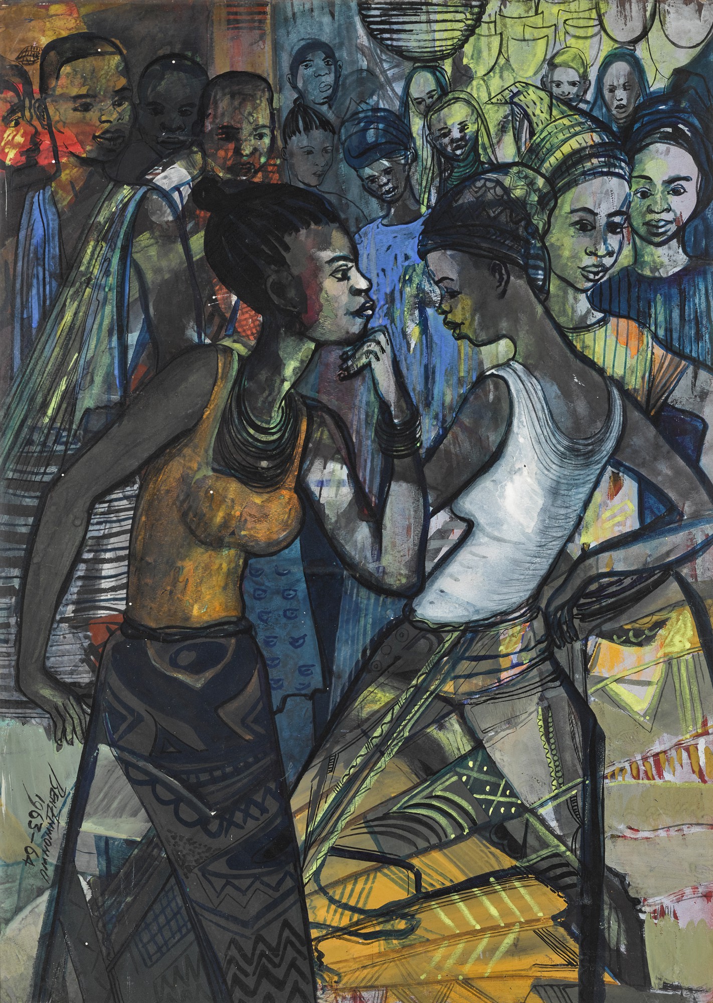 BEN ENWONWU | AFRICA DANCES | Modern & Contemporary African Art | 2020 ...