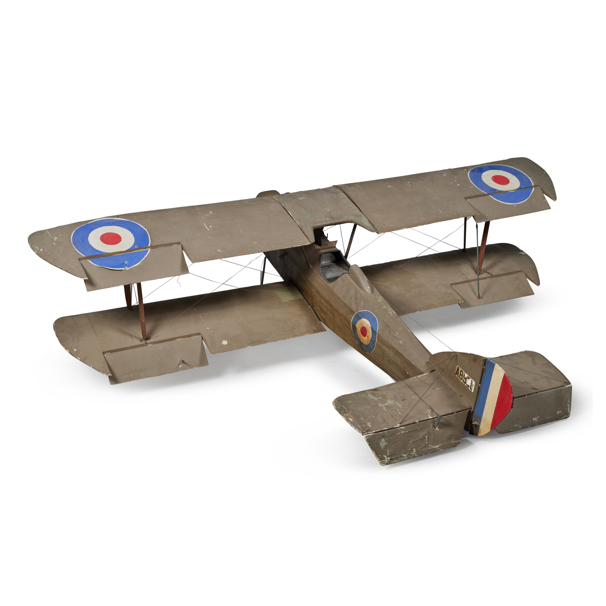 A Model of a Biplane from WWI, Probably British | Collecting Across ...