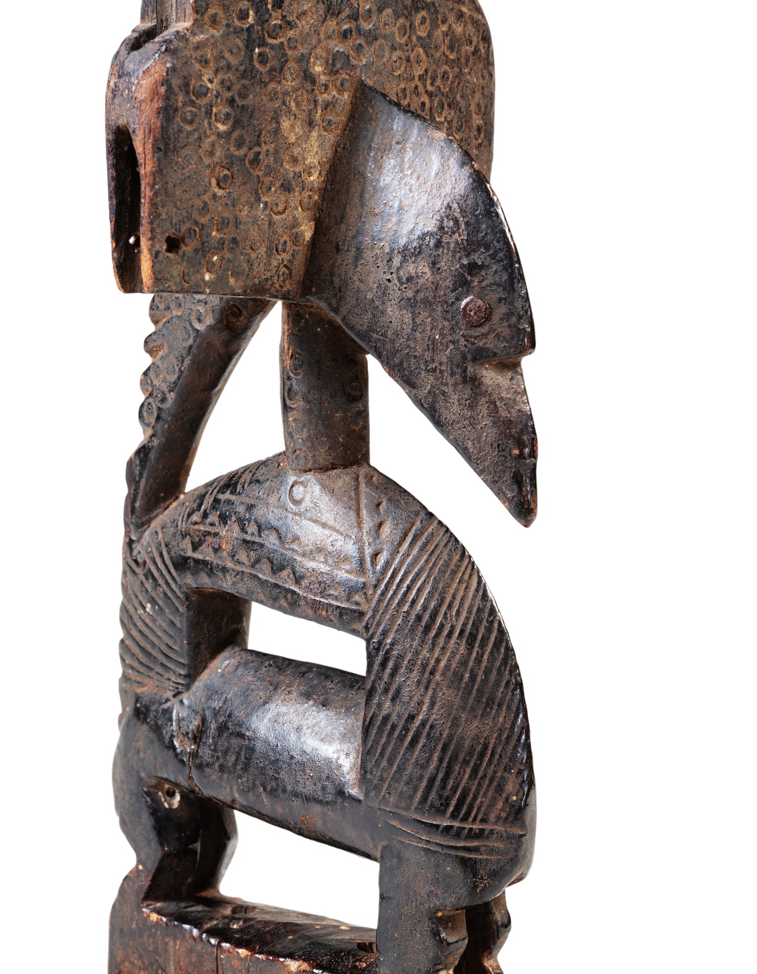 Cimier ciwara, Bamana, Mali | Bamana ciwara Headdress, Mali | Arts d ...