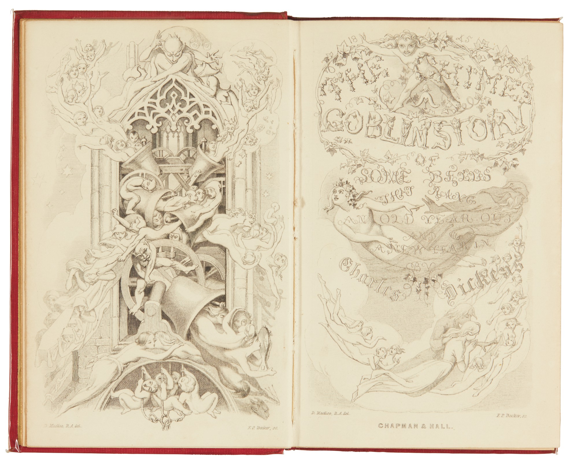 Dickens, The Chimes, 1845, first edition | Charles Dickens: The ...