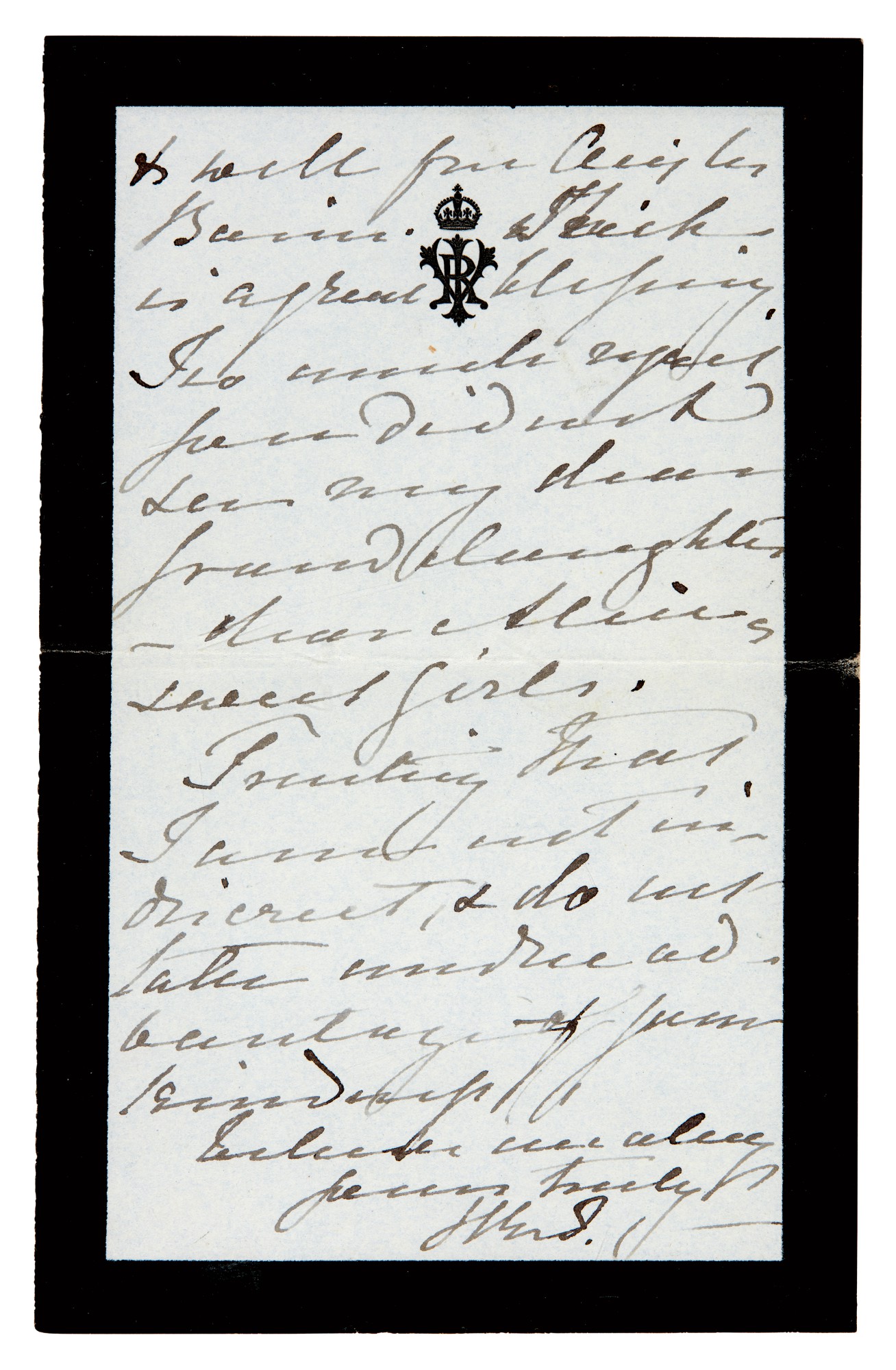 QUEEN VICTORIA | autograph letter signed, to Tennyson, 28 August 1883 ...