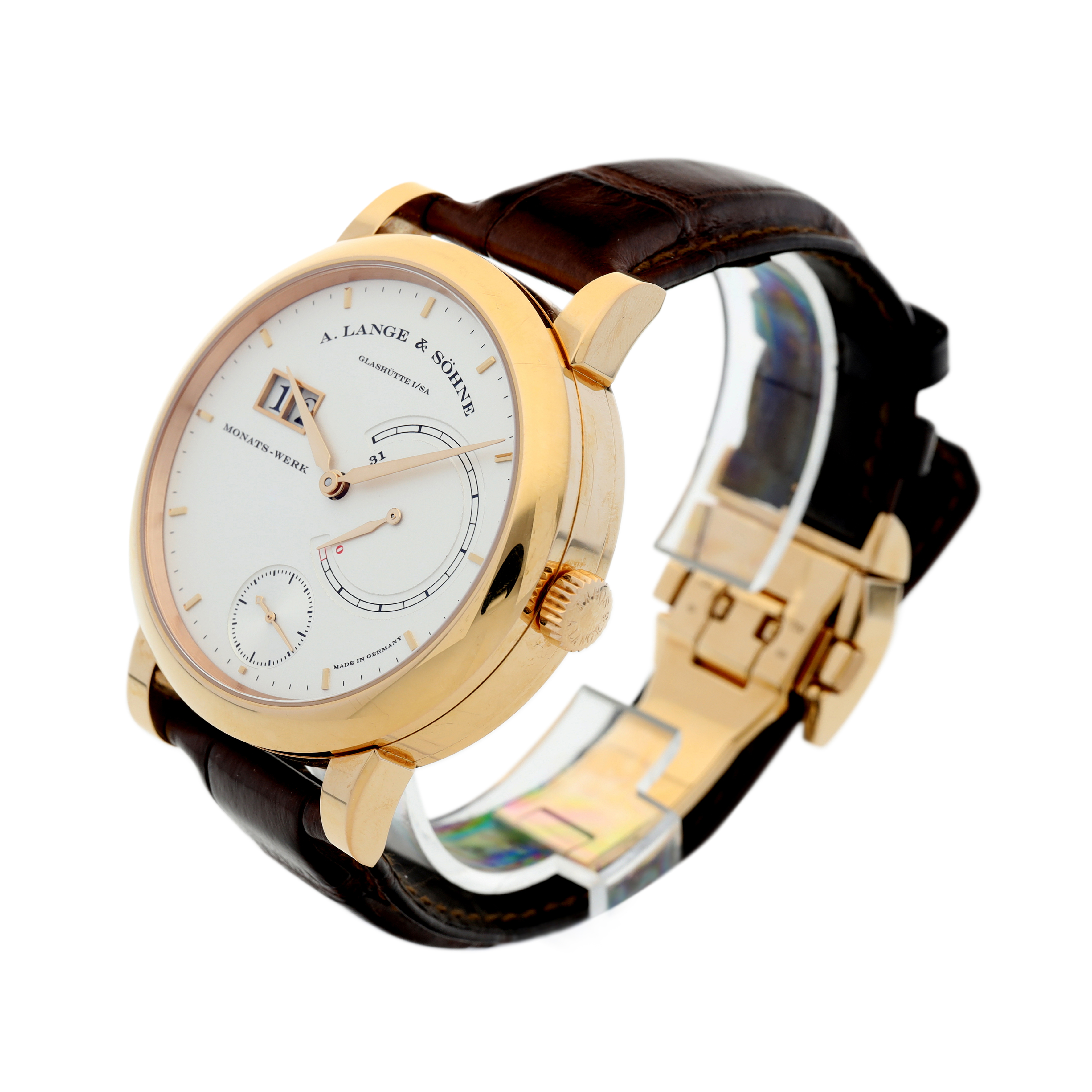 A. LANGE & SÖHNE | REFERENCE 130.032F LANGE 31 A PINK GOLD WRISTWATCH ...