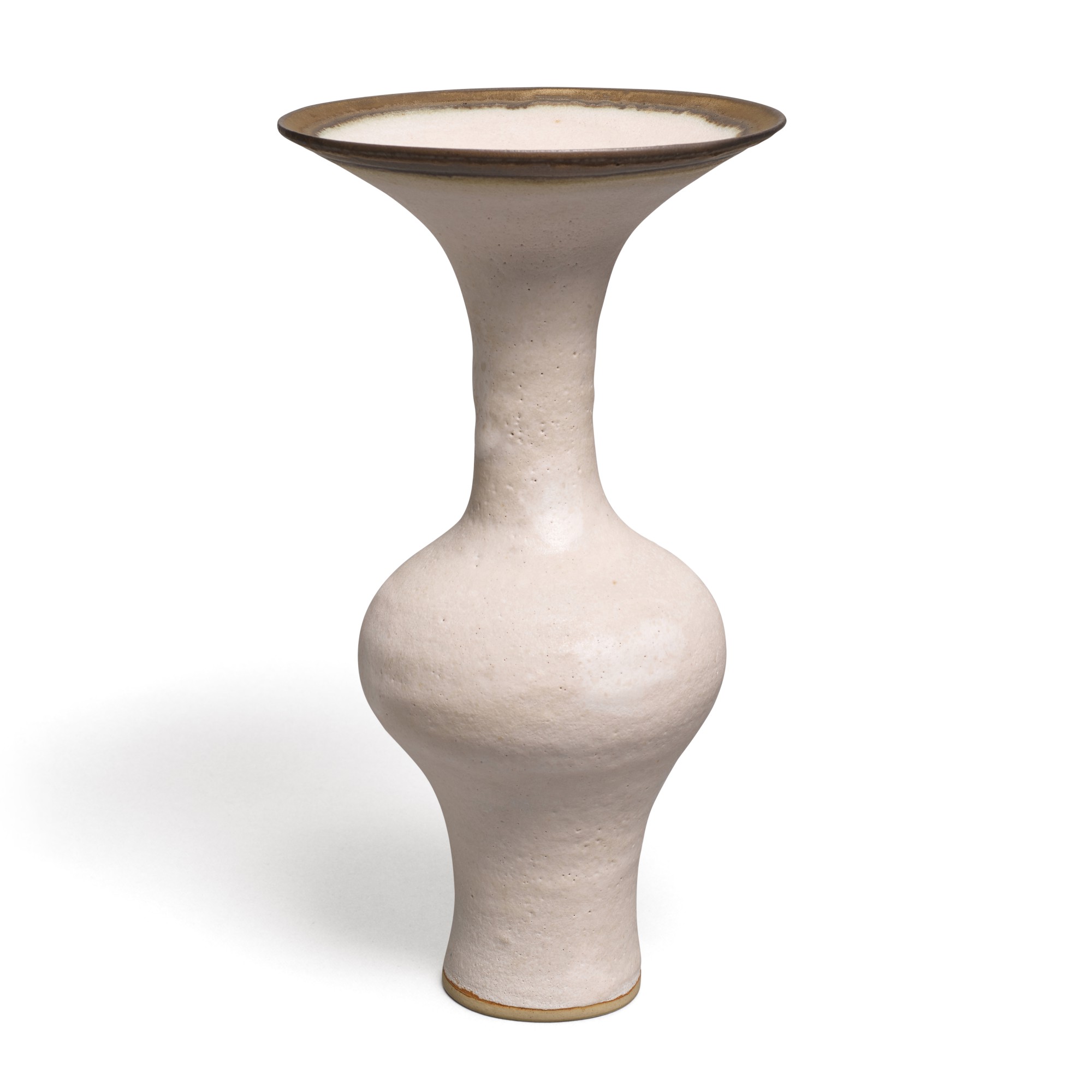 White Bottle Vase with Flared Rim | Made in Britain | 2021 | Sotheby's