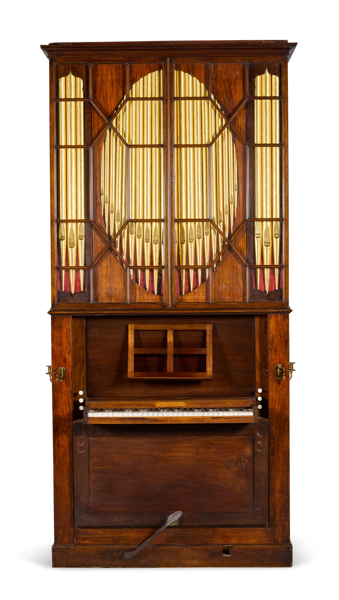 A George III mahogany chamber organ by Hugh Russell, 1780 | Royal ...