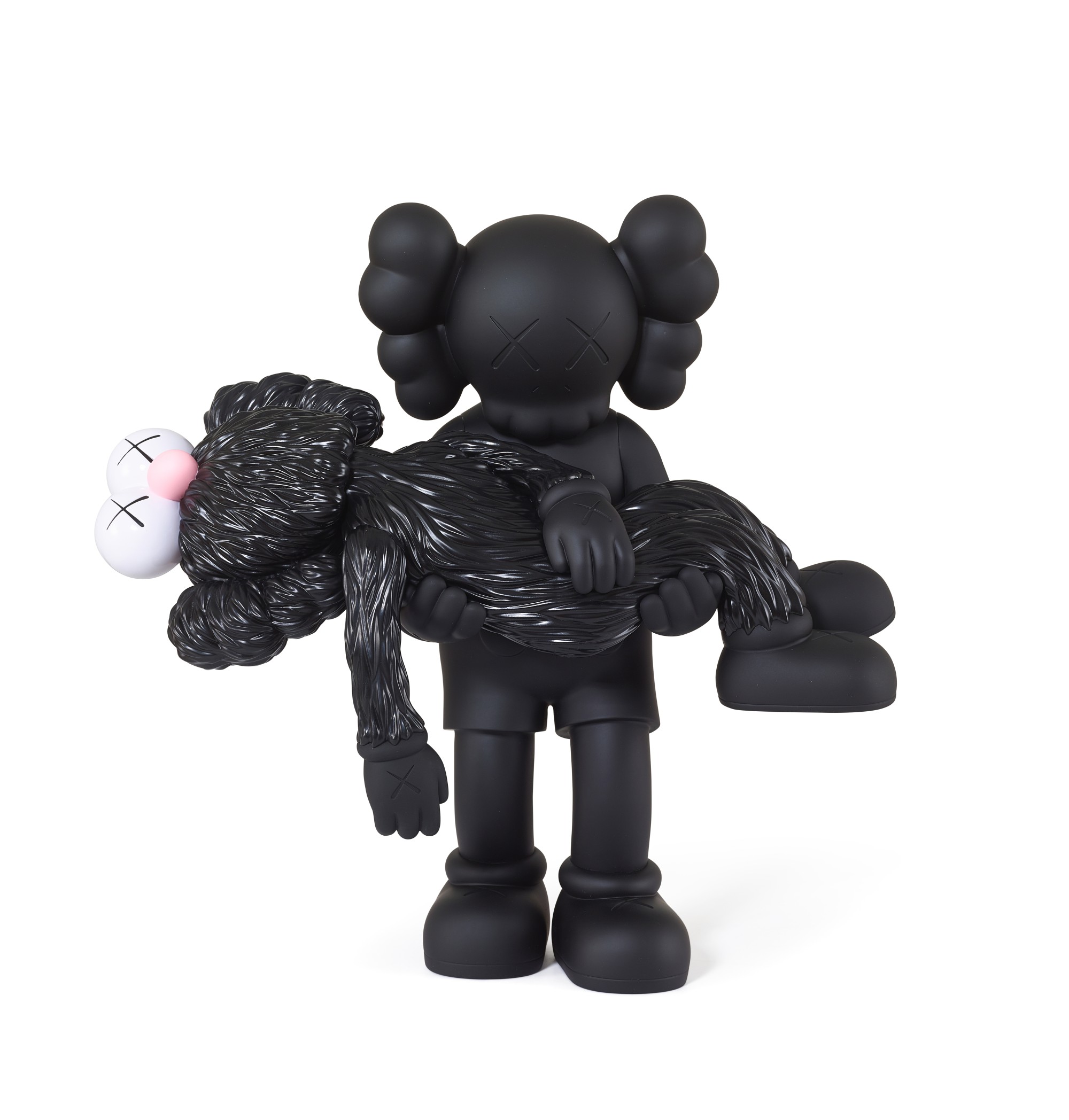 KAWS | GONE (BROWN/ GREY/ BLACK) (THREE WORKS) GONE（褐/灰/黑）（三件作品 ...