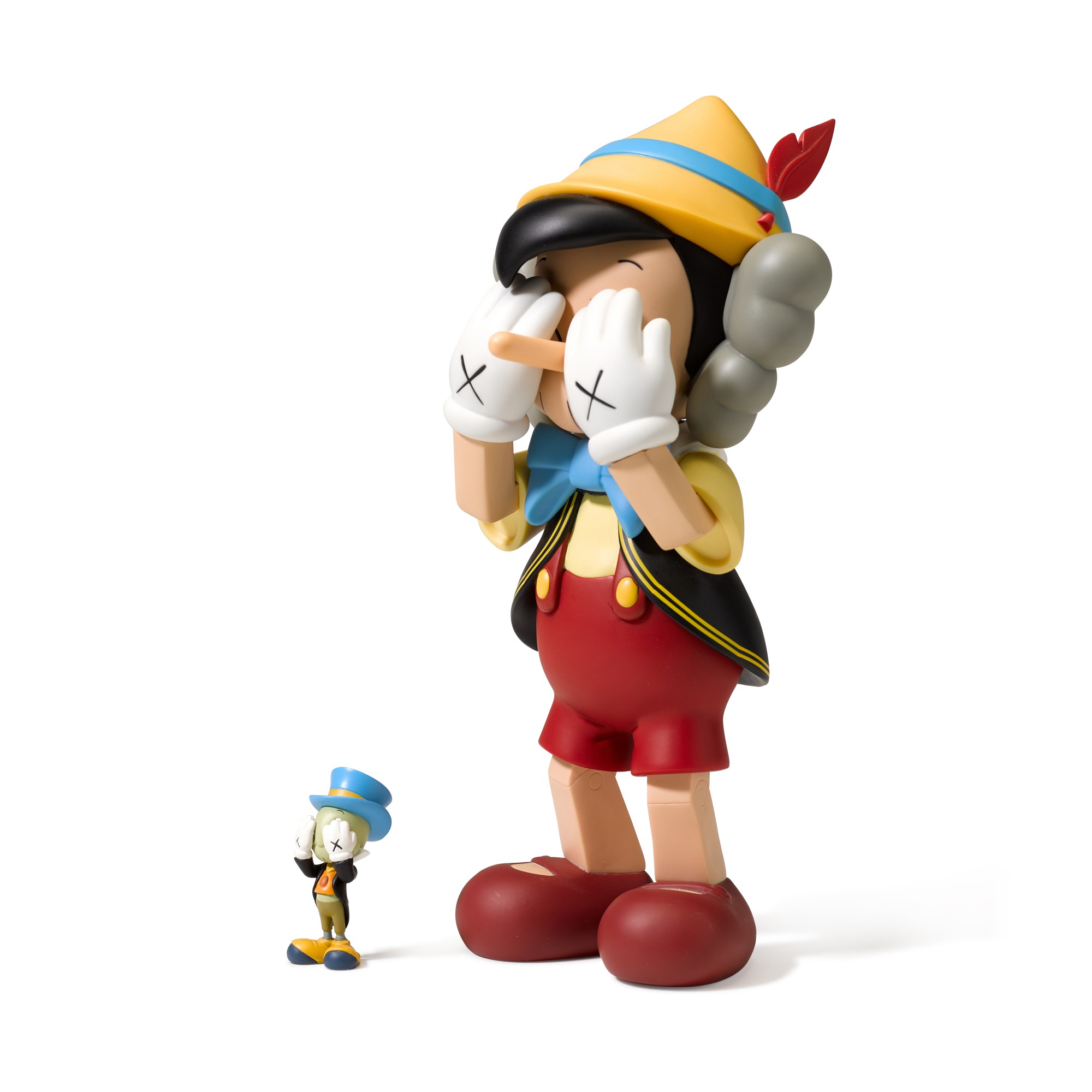 KAWS | PINOCCHIO AND JIMINY CRICKET | From Japan with Love | 2020 ...