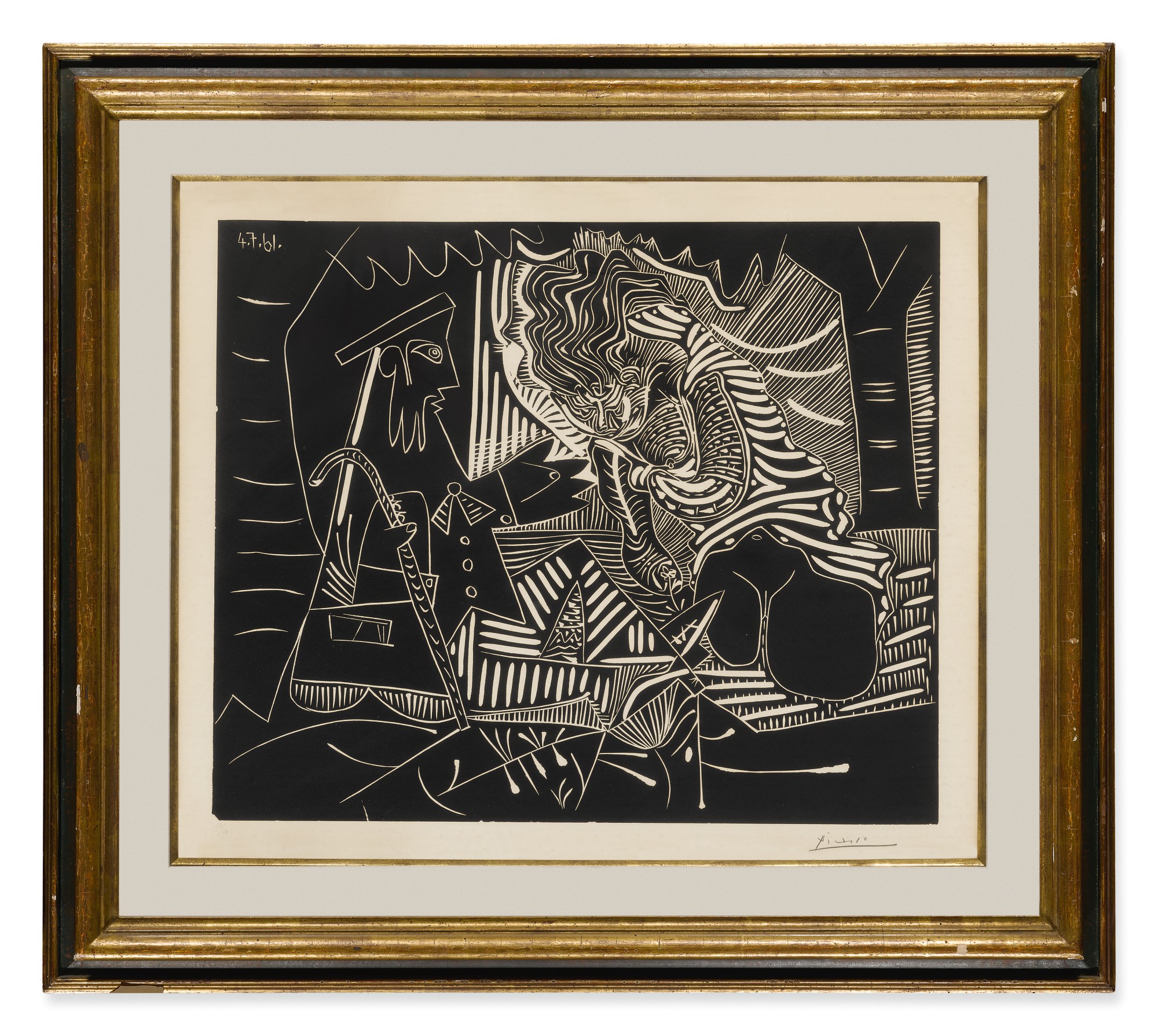 PABLO PICASSO | VARIATION SUR LE DÉJEUNER SUR L'HERBE DE MANET (B. 1023 ...