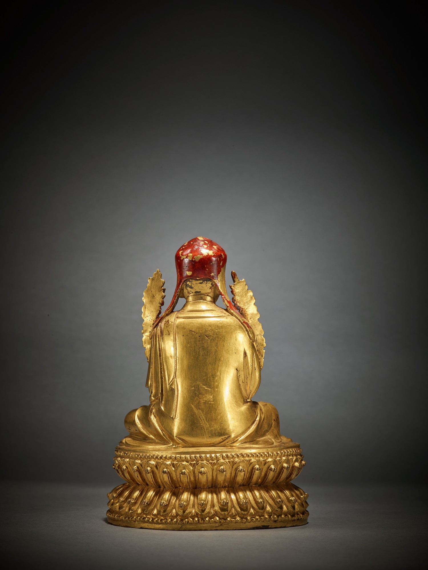 A Gilt Copper Alloy Figure of A Sakya Lama, Tibet, 17th Century ...