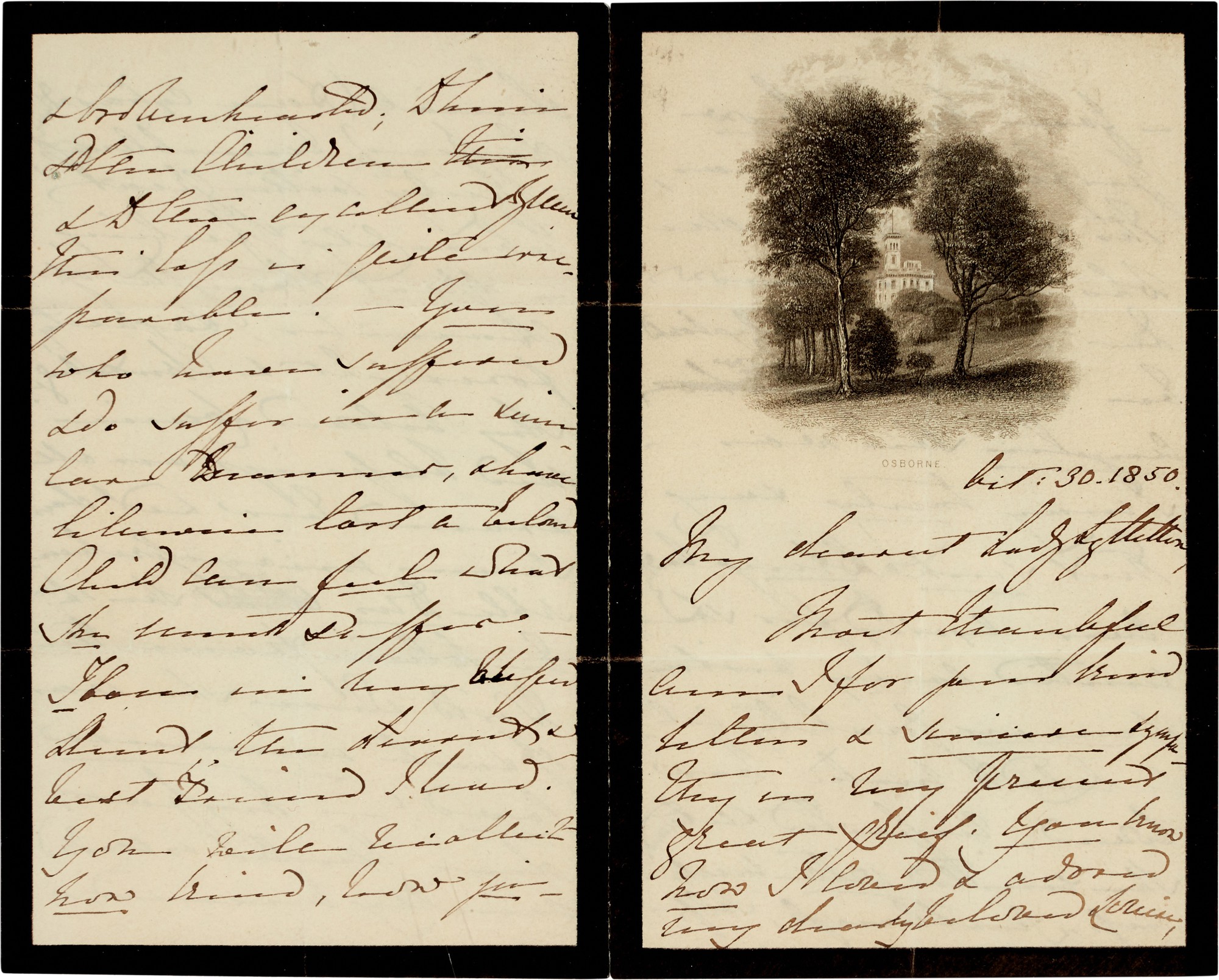 Queen Victoria | Series of 63 autograph letters signed, to Sarah ...