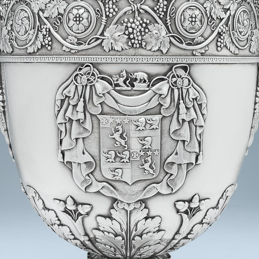 A PAIR OF GEORGE III WINE COOLERS | DIGBY SCOTT & BENJAMIN SMITH ...