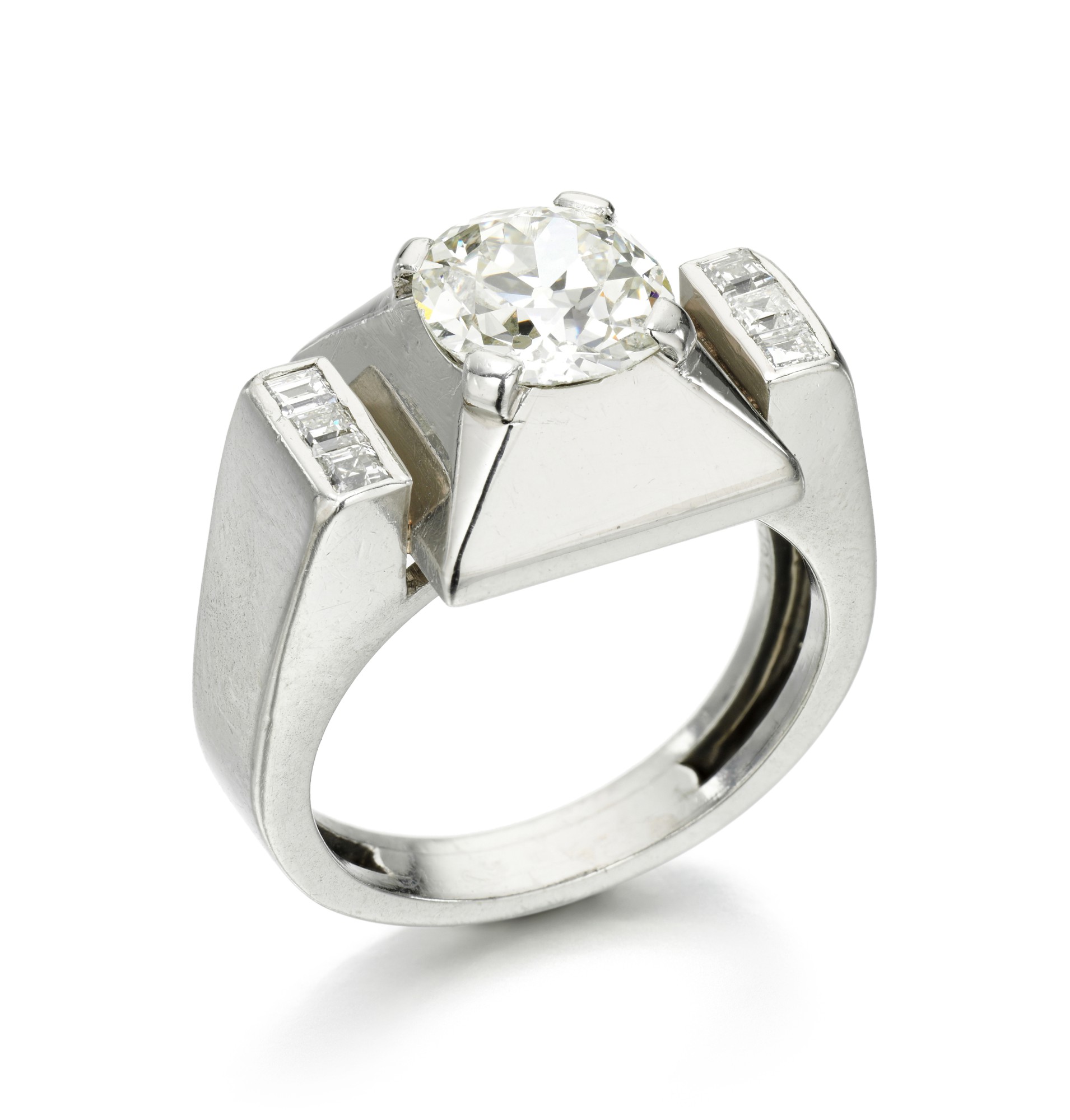 DIAMOND RING | MAUBOUSSIN, 1951 | Signed Jewels Online | Jewellery ...